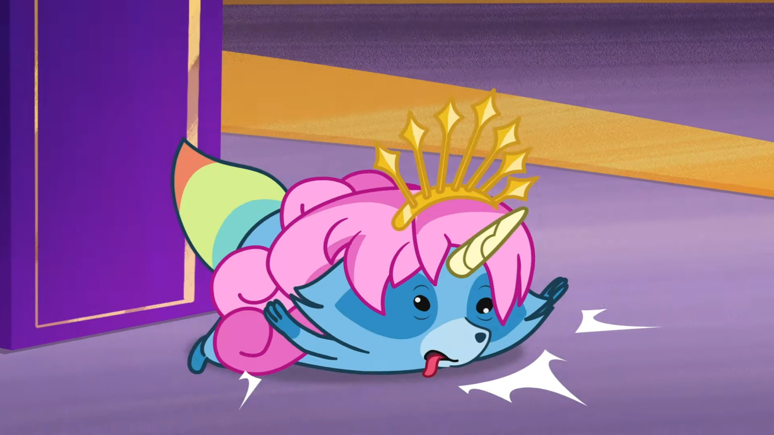 #3111636 - safe, screencap, raccoon, raccoonicorn, g5, my little pony ...