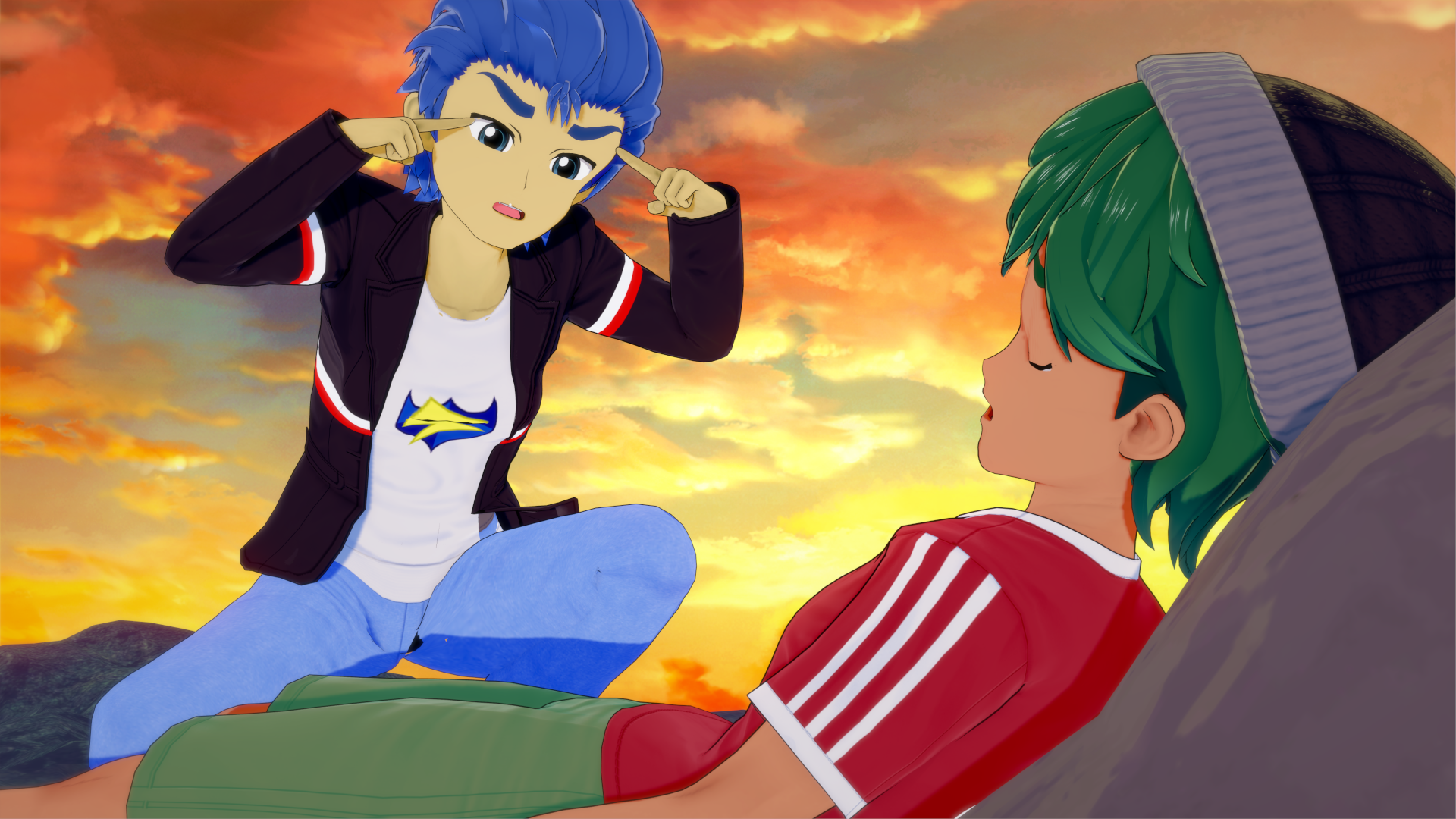 #3082536 - safe, artist:phoenixflambe, flash sentry, timber spruce ...