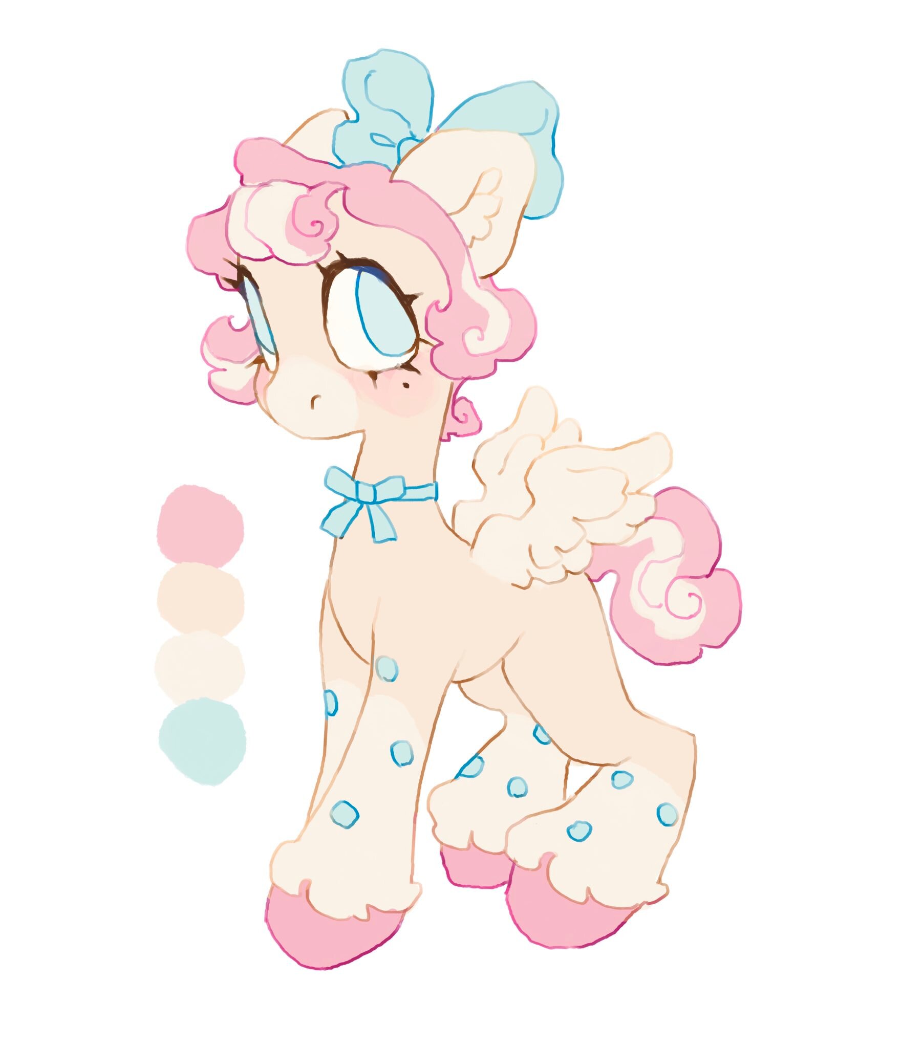 #3082914 - safe, artist:p0nyplanet, oc, oc only, pegasus, pony, adoptable, simple background ...