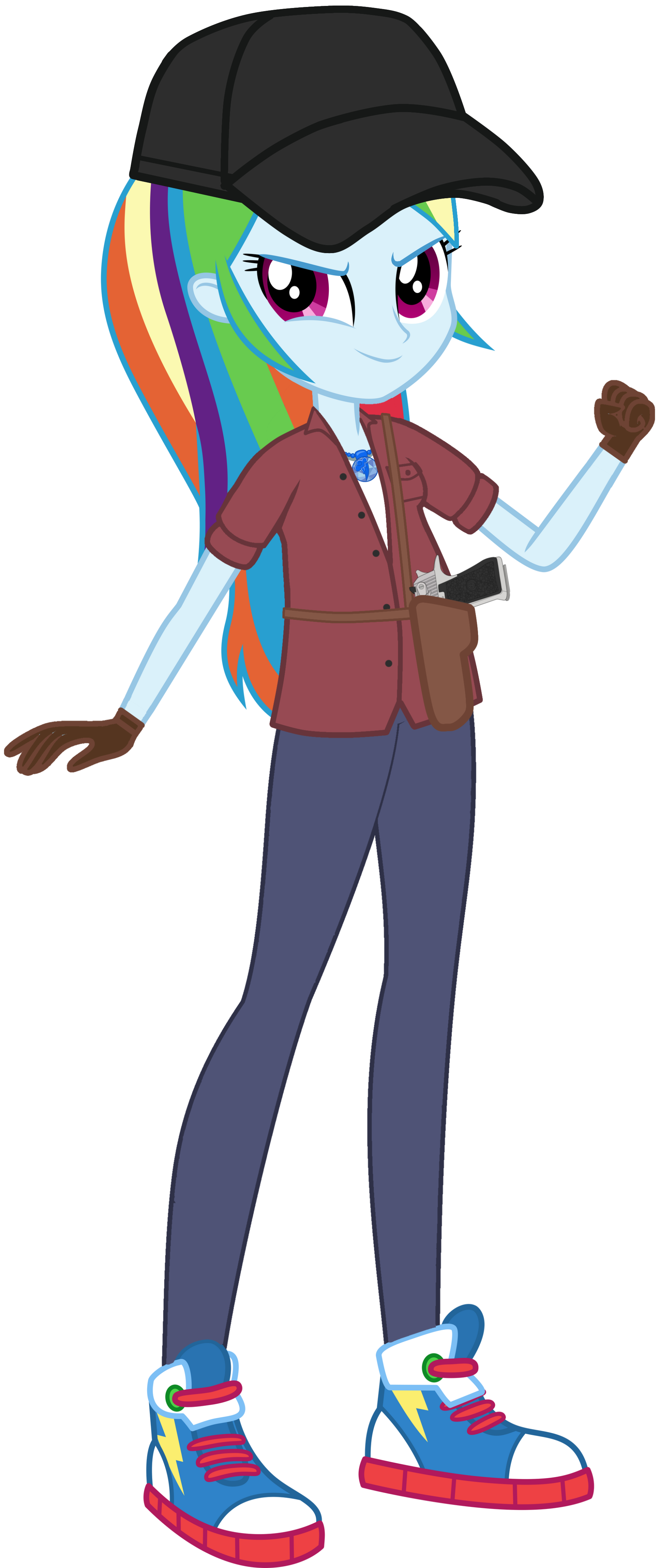 #3084953 - safe, artist:edy_january, edit, vector edit, rainbow dash ...