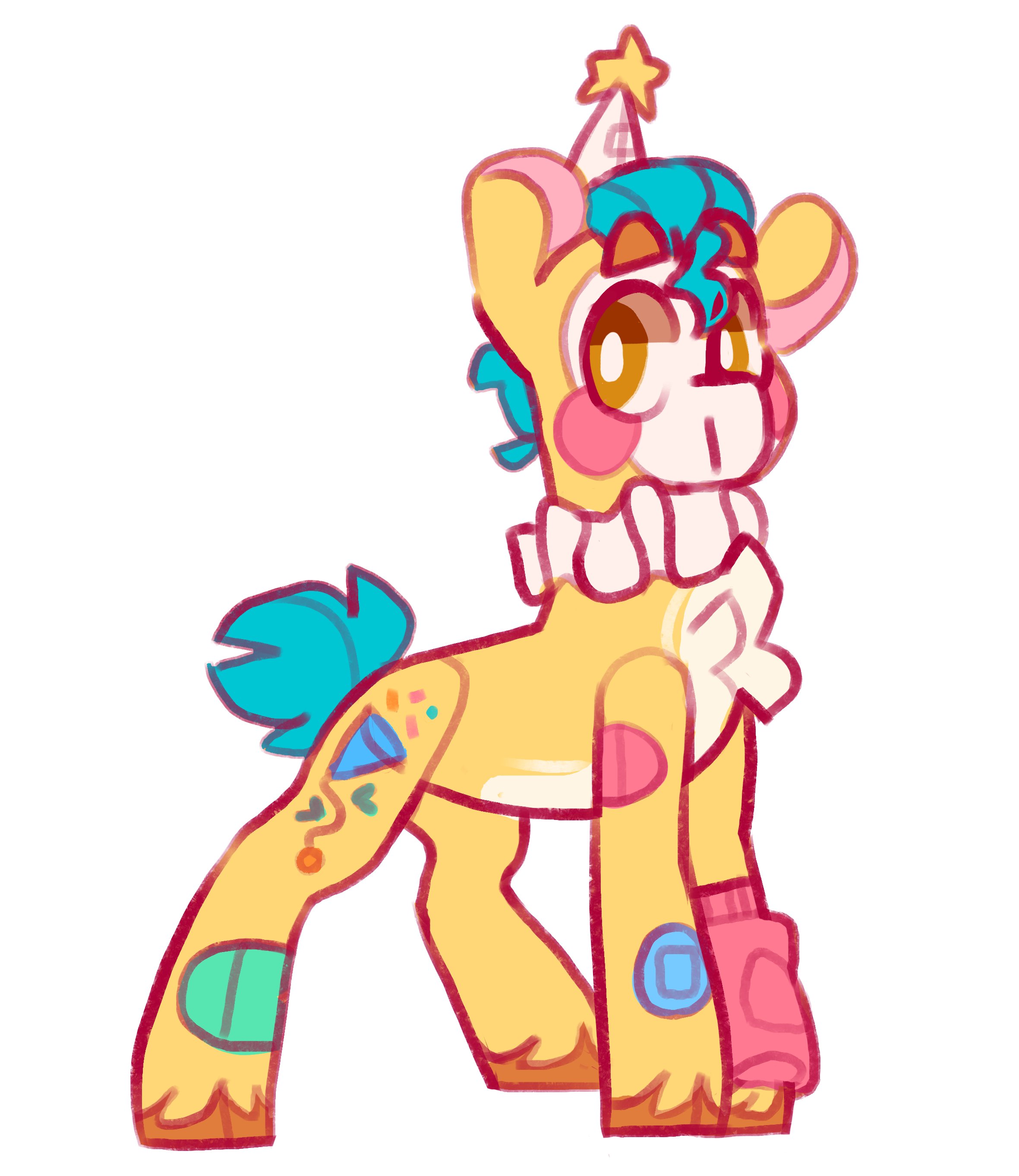#3086169 - safe, artist:cocopudu, oc, oc only, earth pony, pony, cloven ...