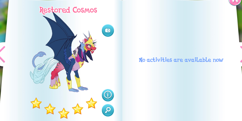 #3086348 - safe, gameloft, screencap, cosmos, my little pony: magic ...