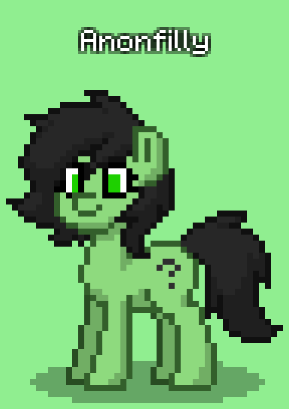 #3087515 - safe, oc, oc:filly anon, earth pony, pony, pony town, female ...