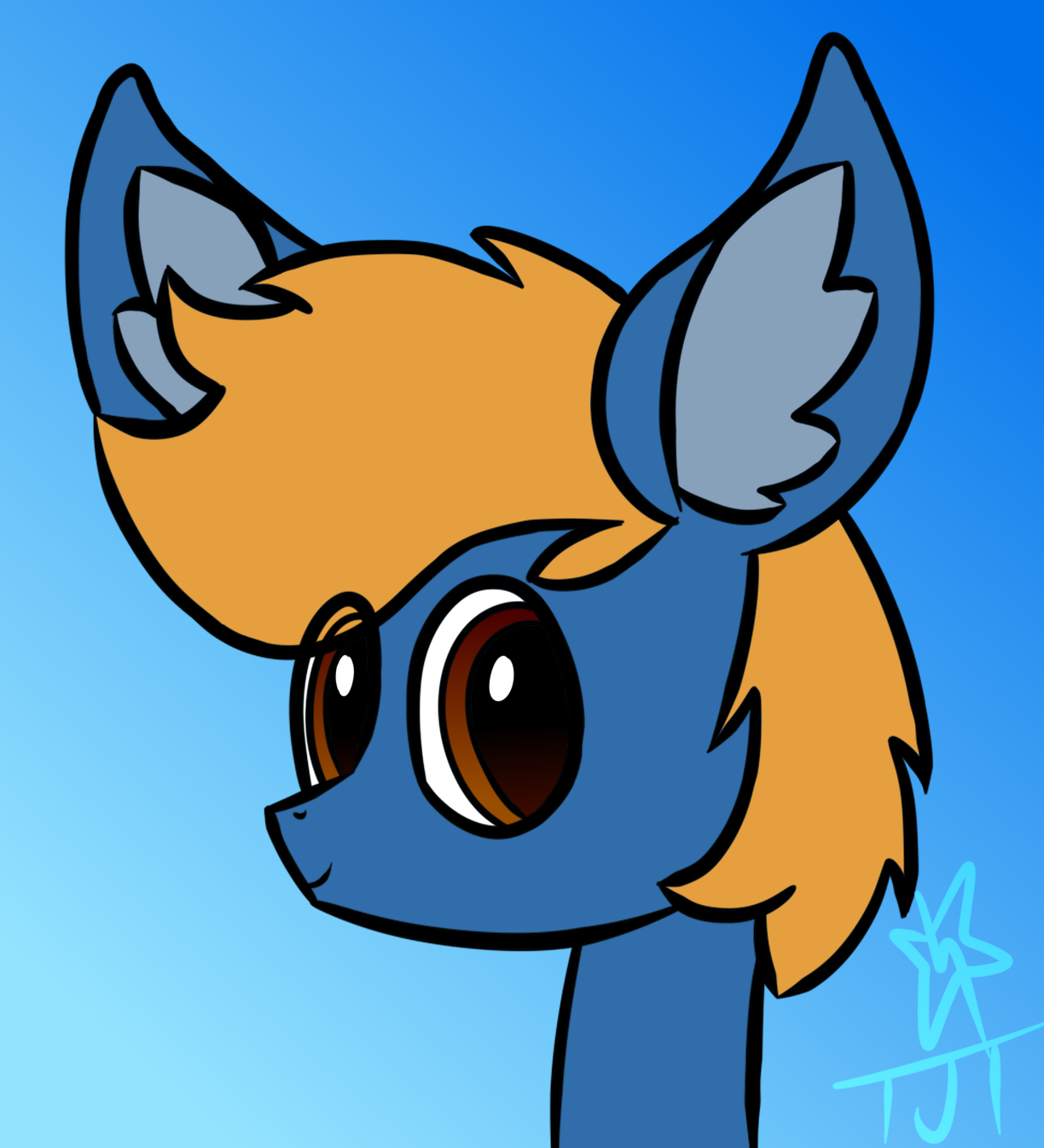 #3087665 - safe, artist:neonshy02, oc, pony, bust, solo - Derpibooru