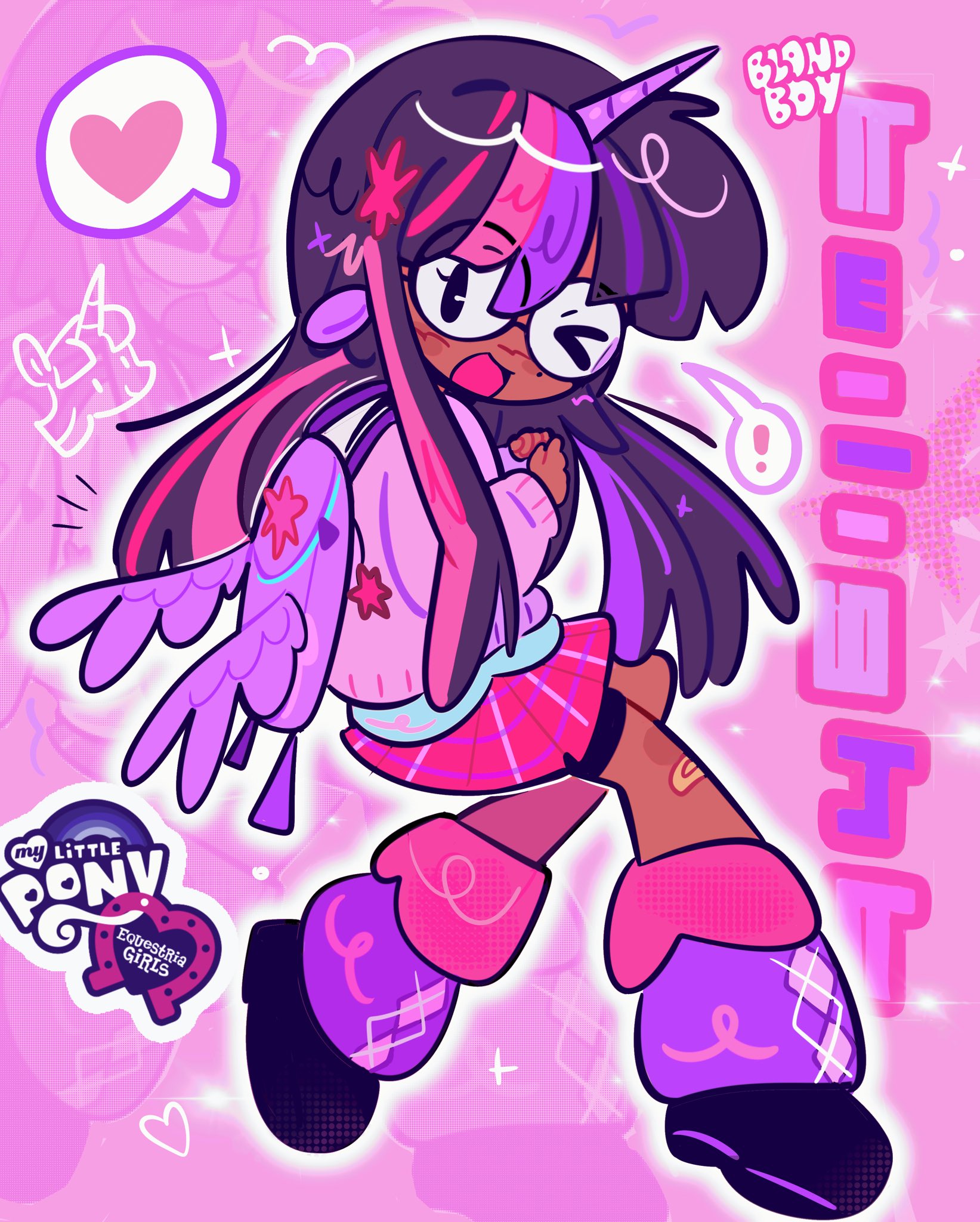 #3088555 - safe, artist:bland__boy, twilight sparkle, human, g4 ...