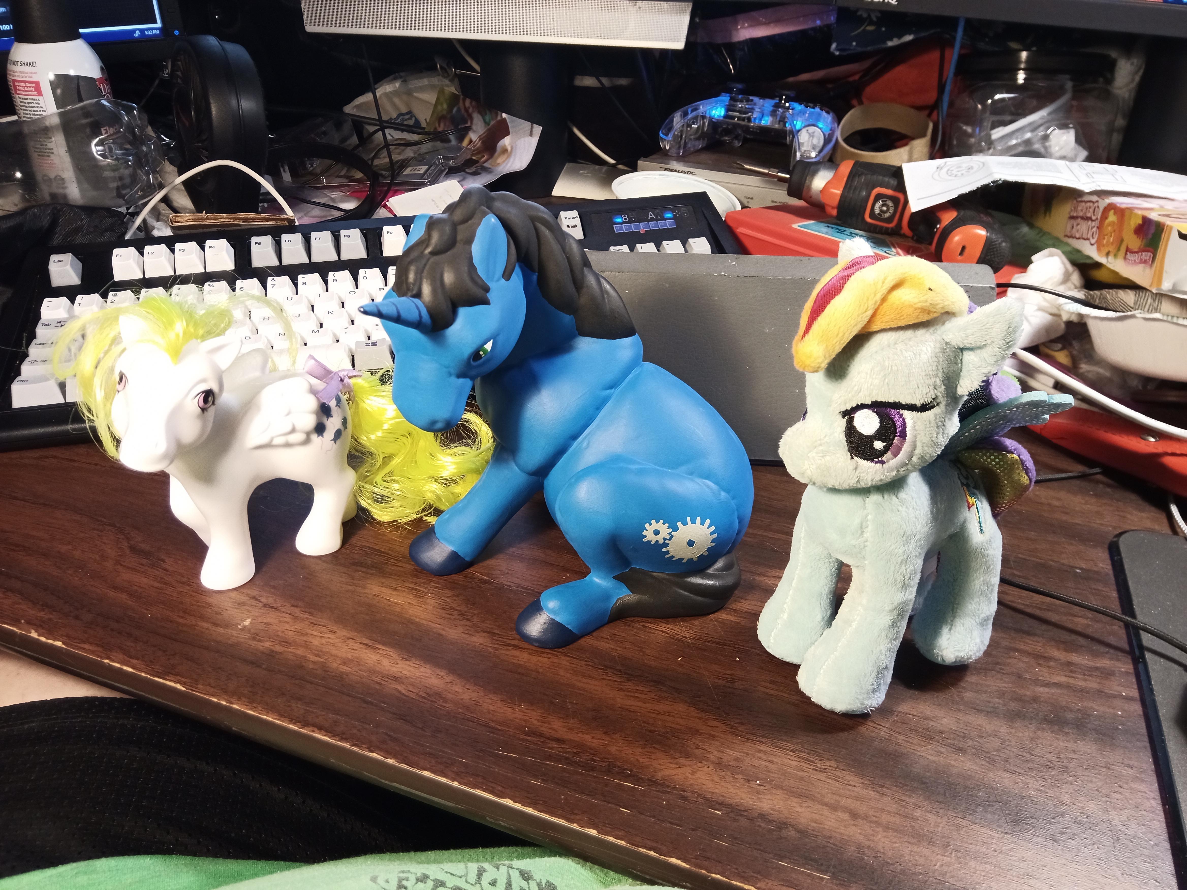 #3089190 - safe, artist:prince_polaris, rainbow dash, surprise, oc, oc ...