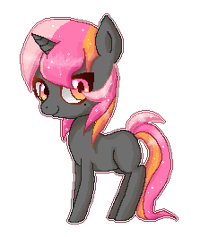 #3090917 - safe, artist:ne-chi, oc, pony, unicorn, animated, blinking ...