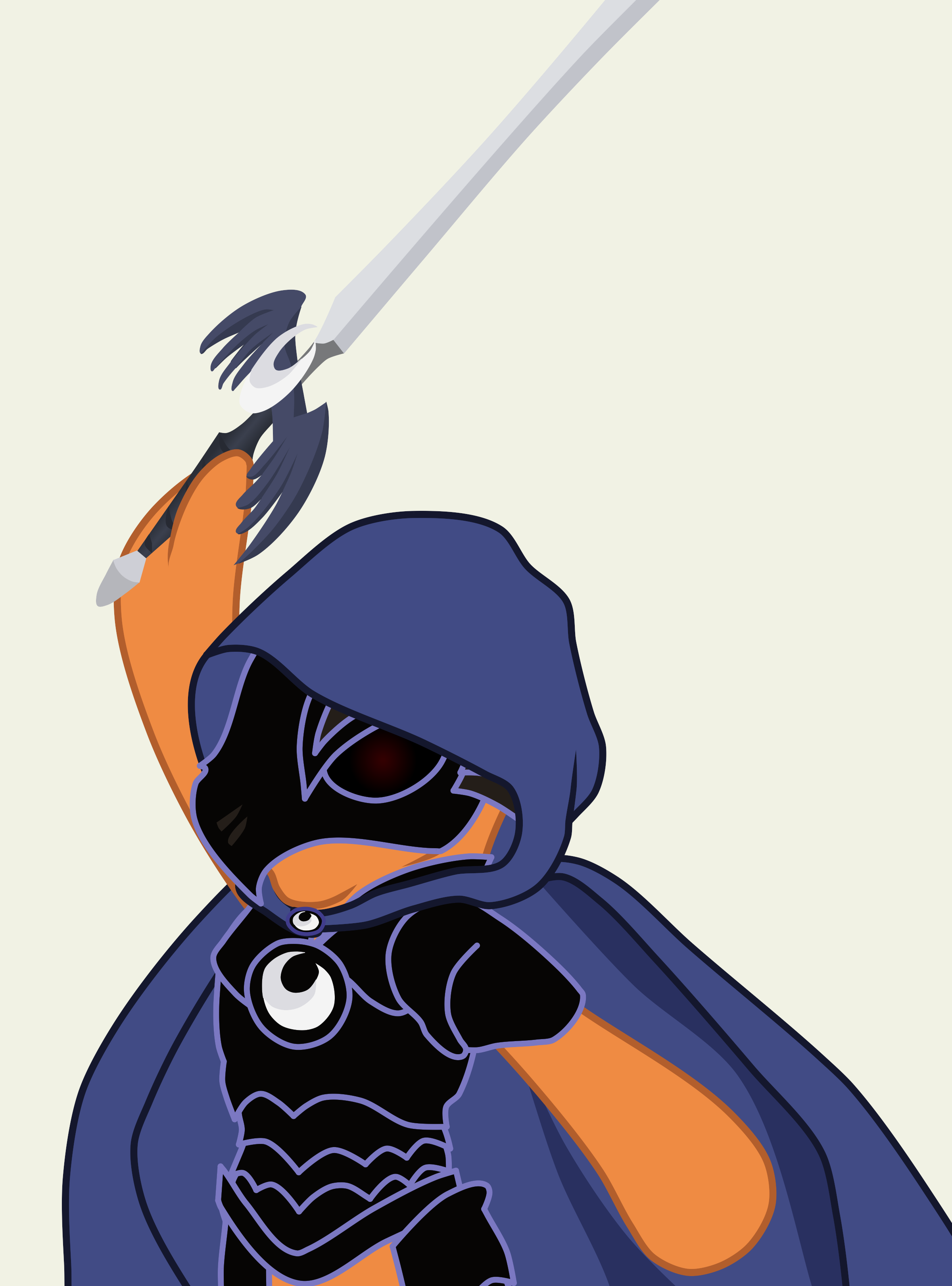 #3093688 - safe, artist:made_by_franch, oc, oc:king franch, luna guard ...