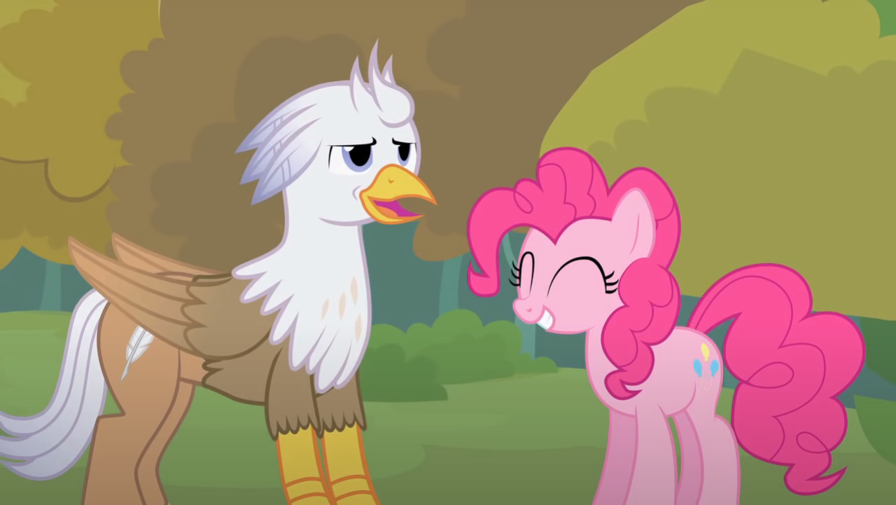 #3094592 - safe, artist:mlp-silver-quill, pinkie pie, oc, oc:silver ...