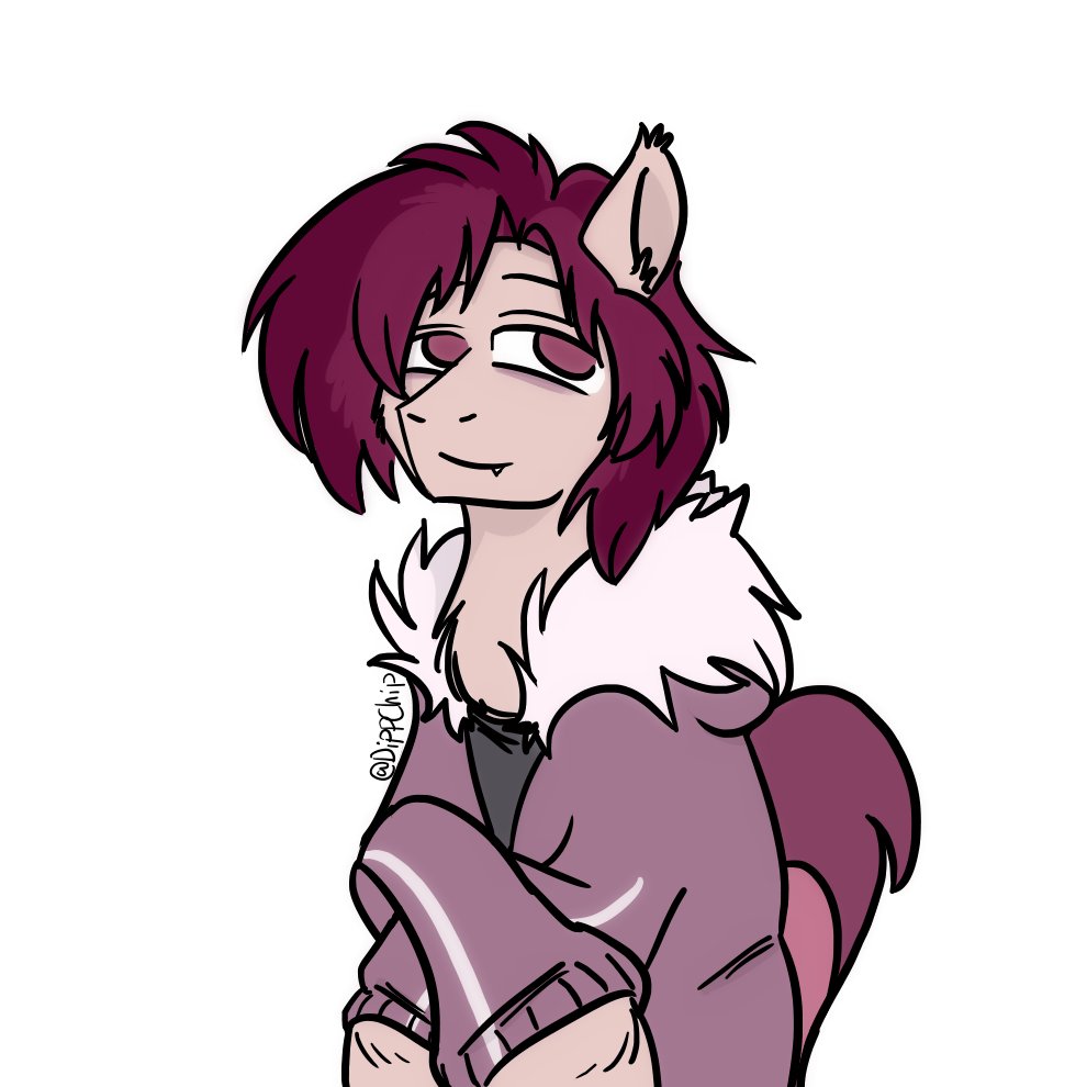 #3097732 - safe, artist:dippchip, oc, oc only, oc:crimm harmony, bat ...