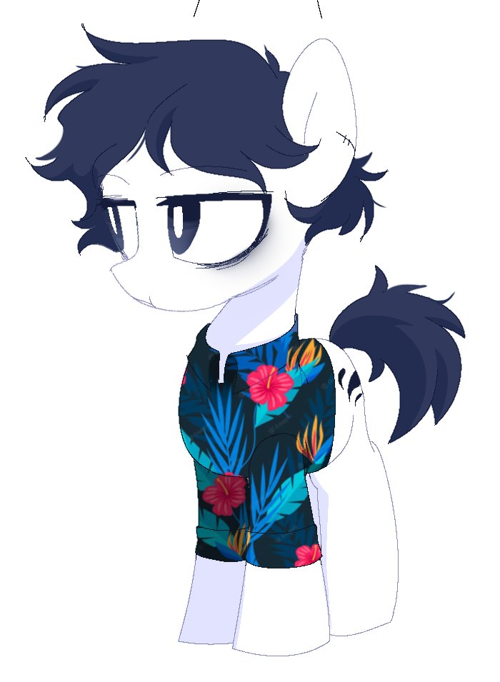 #3099282 - safe, artist:inkp0ne, oc, oc only, oc:michel tusche, earth pony, pony, simple ...