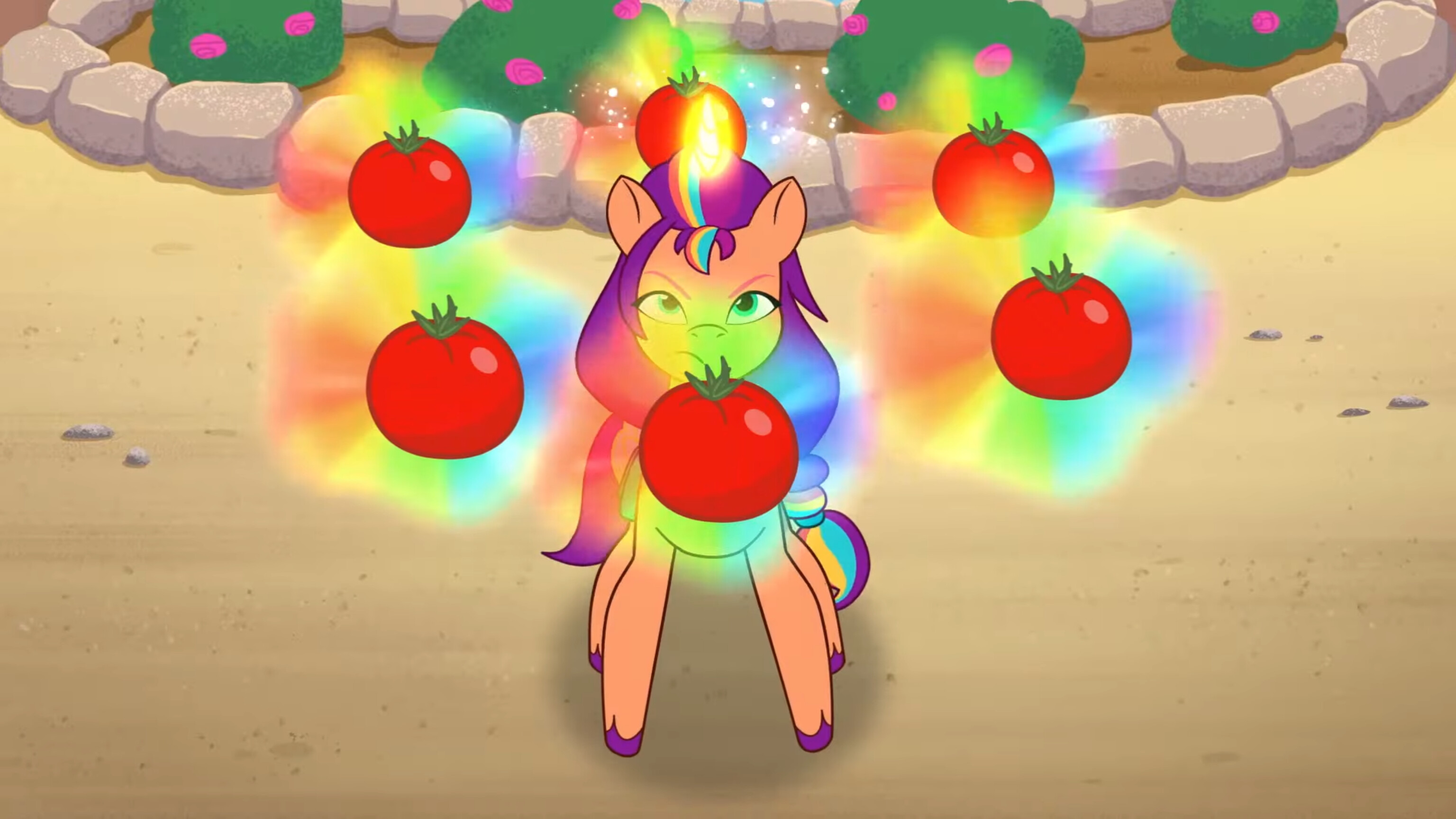 #3100172 - safe, screencap, sunny starscout, alicorn, pony, g5, mission ...