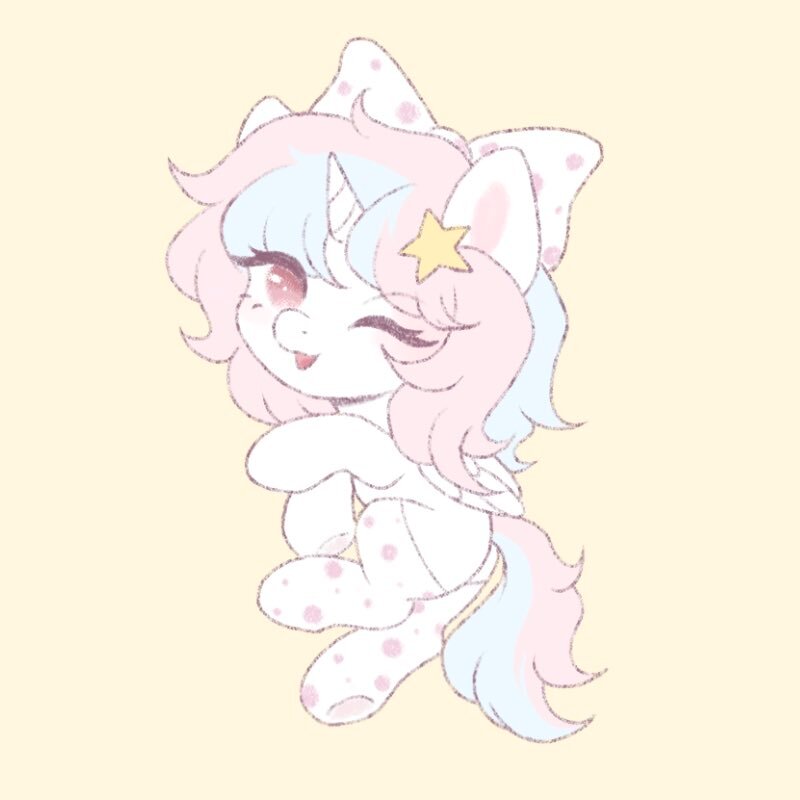 #3100901 - safe, artist:_nillabean_, oc, pony, unicorn, chibi, female ...