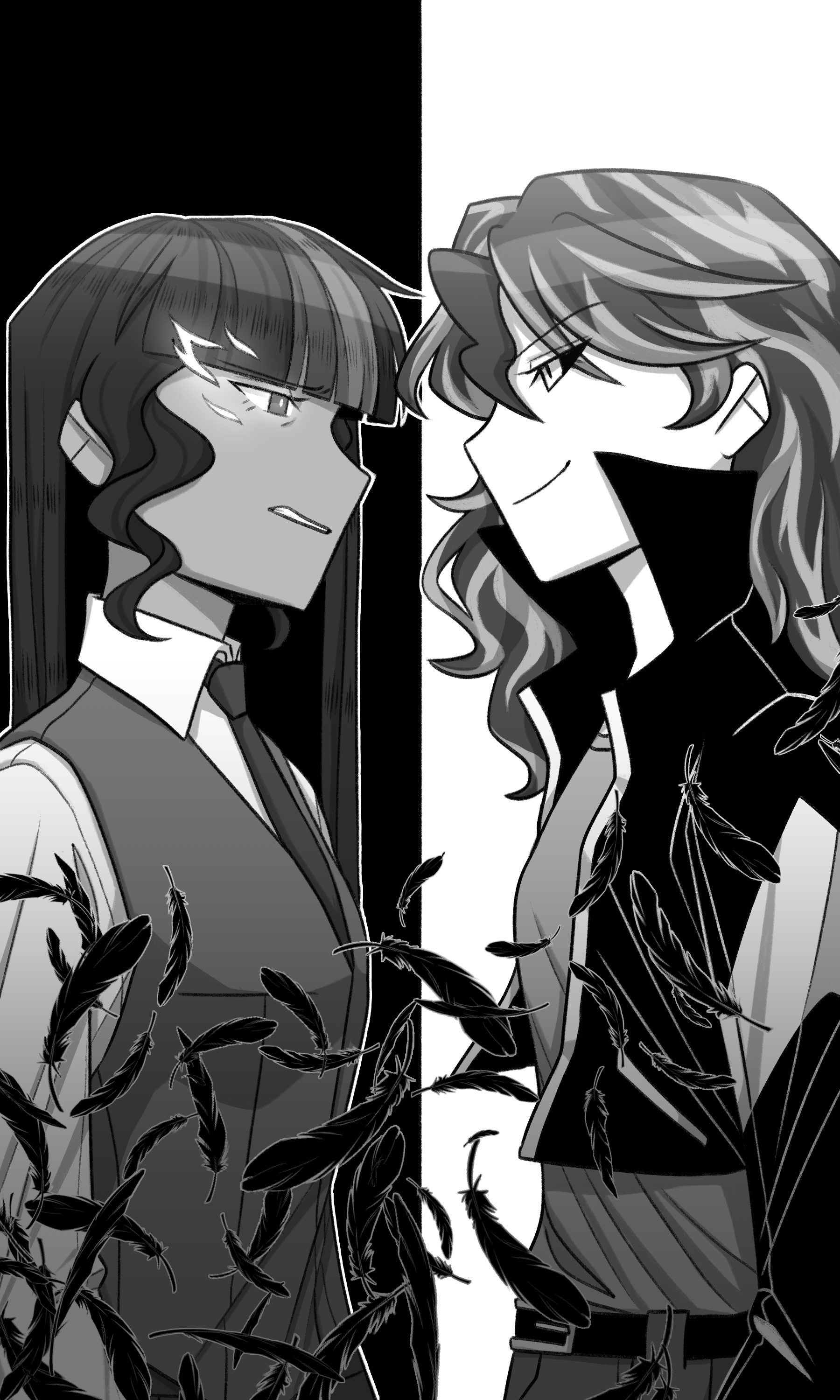 #3101188 - safe, artist:evelili, sci-twi, sunset shimmer, twilight ...