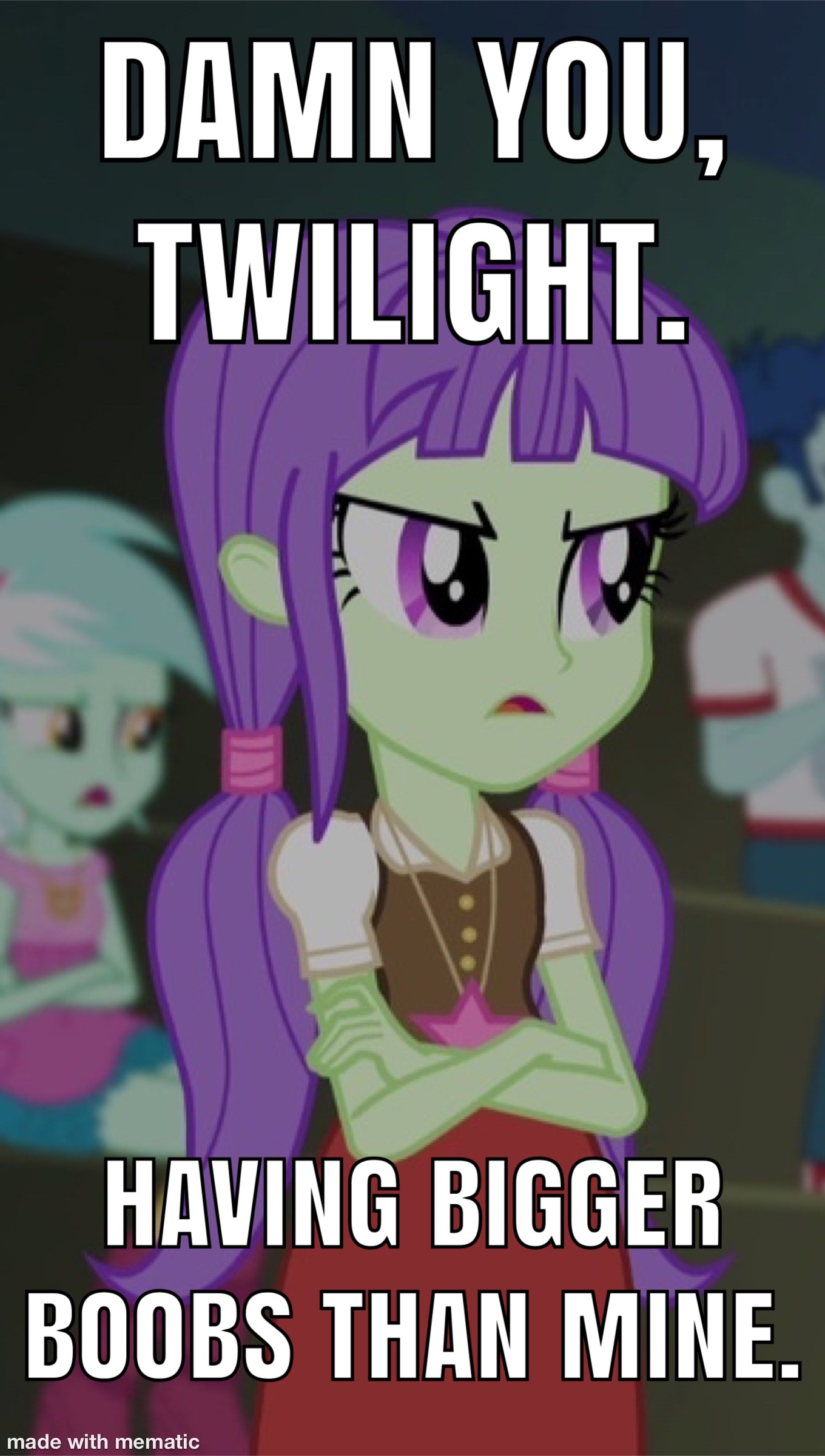 #3103587 - safe, curly winds, lyra heartstrings, some blue guy ...