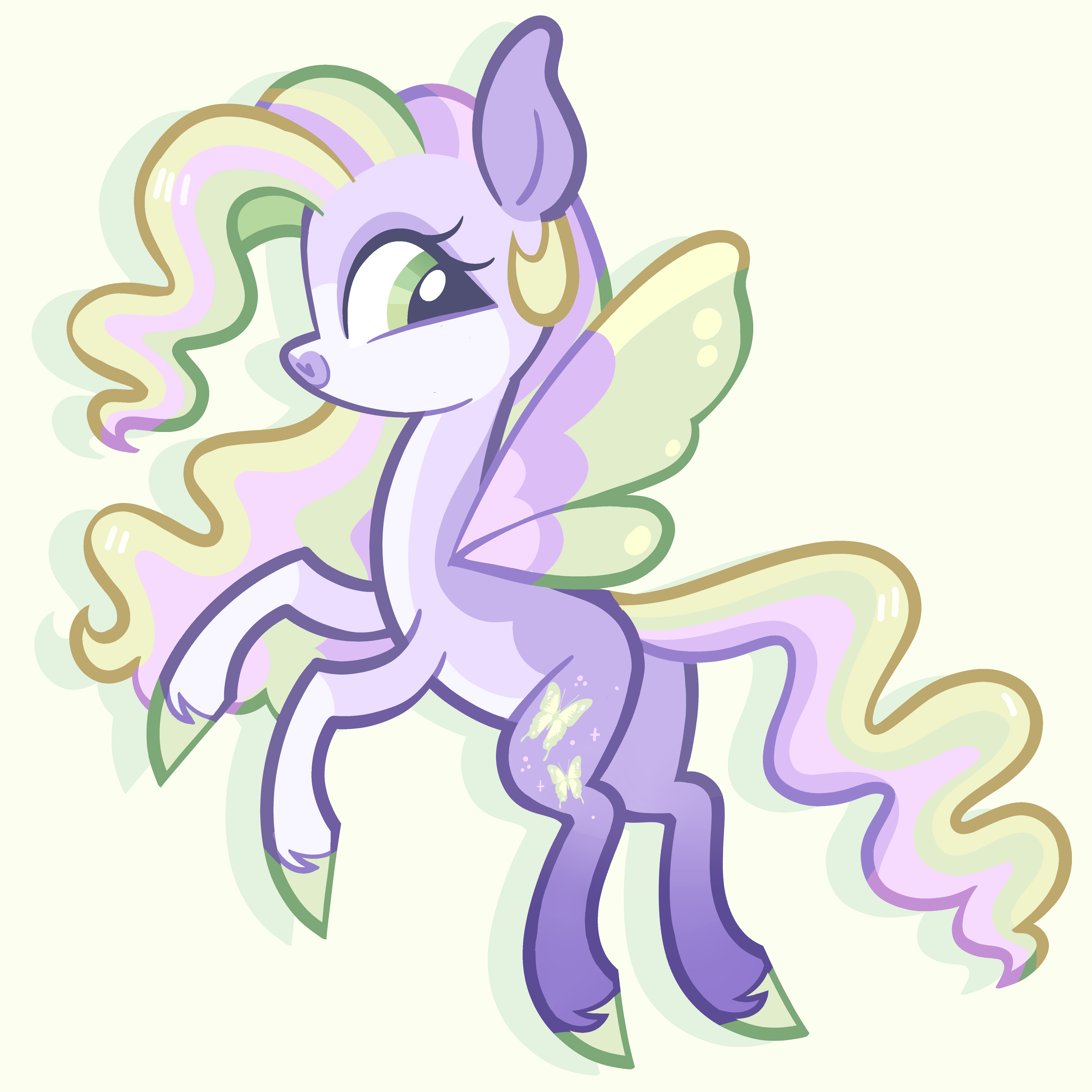 #3117493 - safe, oc, breezie, flutter pony, pony, breezie oc, colored ...