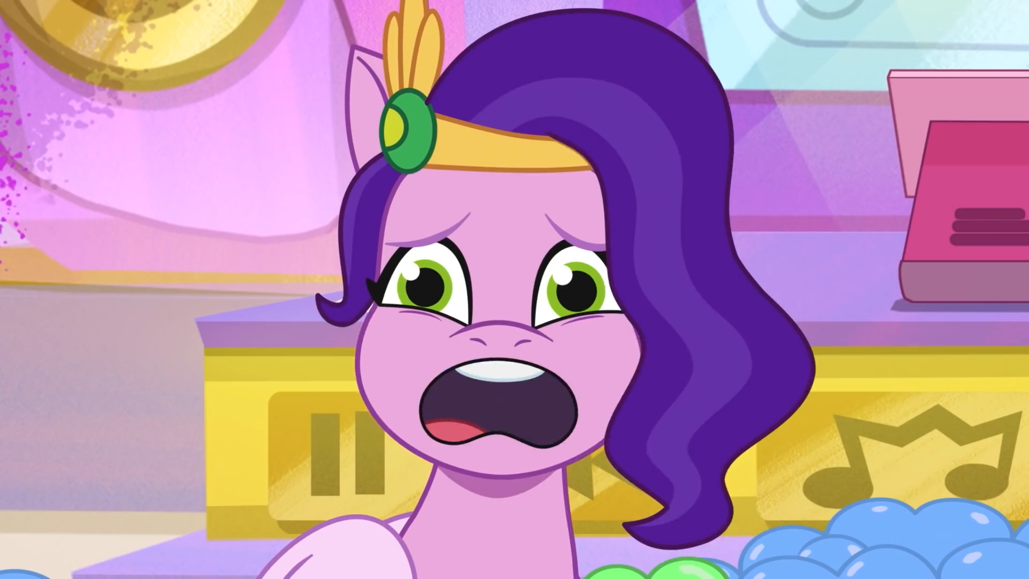 #3124035 - safe, screencap, pipp petals, pegasus, pony, g5, making a ...