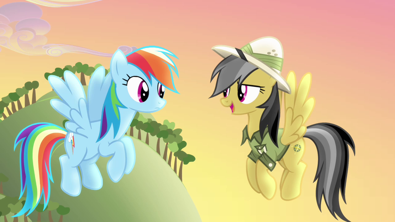 #3124185 - safe, screencap, daring do, rainbow dash, pony, daring don't ...