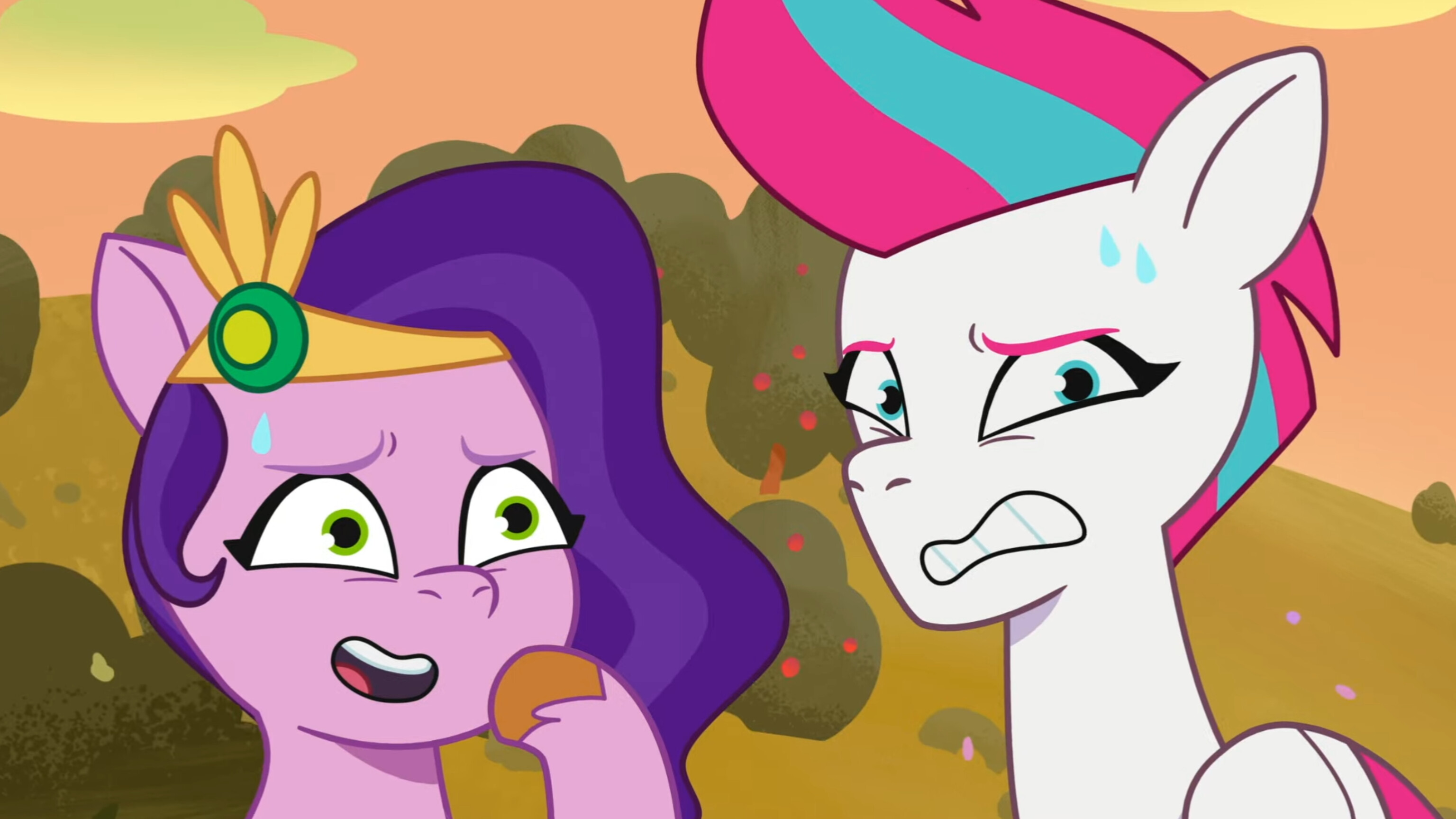 #3124739 - safe, screencap, pipp petals, zipp storm, pegasus, pony, g5 ...