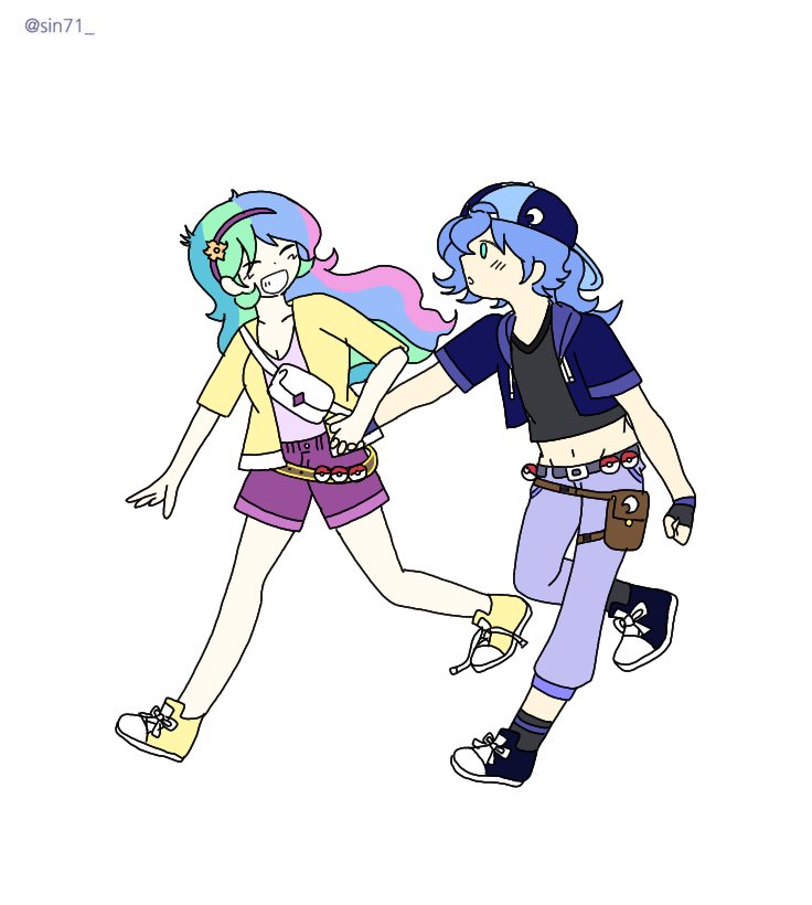 #3124780 - safe, artist:ruto_me, princess celestia, princess luna ...