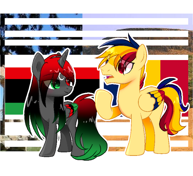 #3125204 - safe, artist:diniarvegafinahar, alicorn, pegasus, pony, chad ...