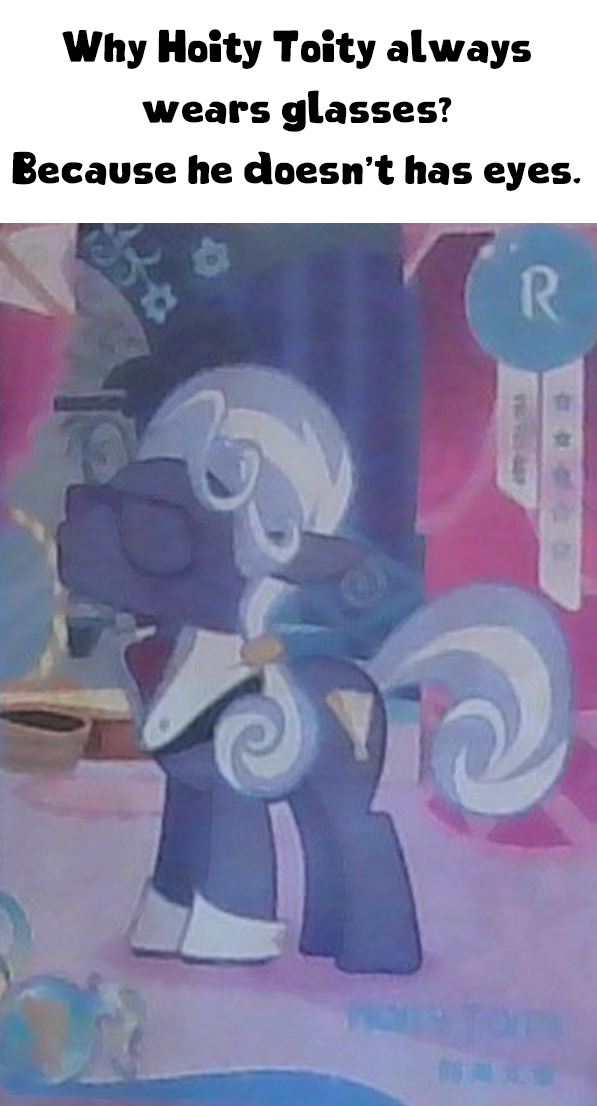 #3126776 - safe, hoity toity, earth pony, pony, g4, official, caption ...