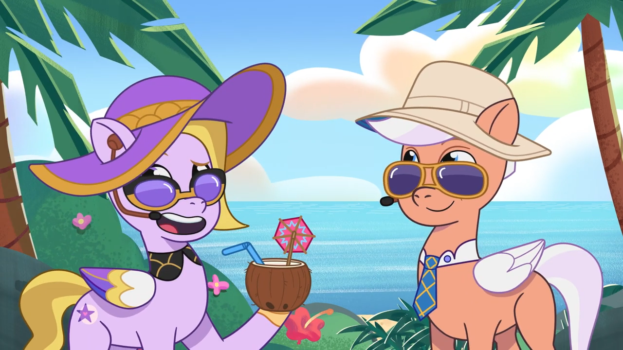 #3127408 - safe, screencap, dazzle feather, skye silver, pegasus, pony ...