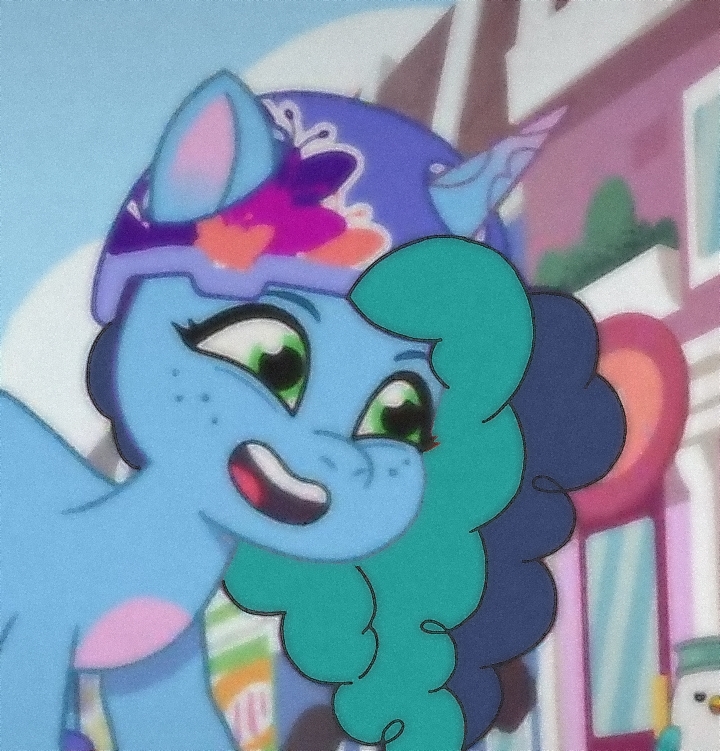 #3129062 - safe, artist:misty arcana(eva.zz), edit, edited screencap, screencap, misty ...