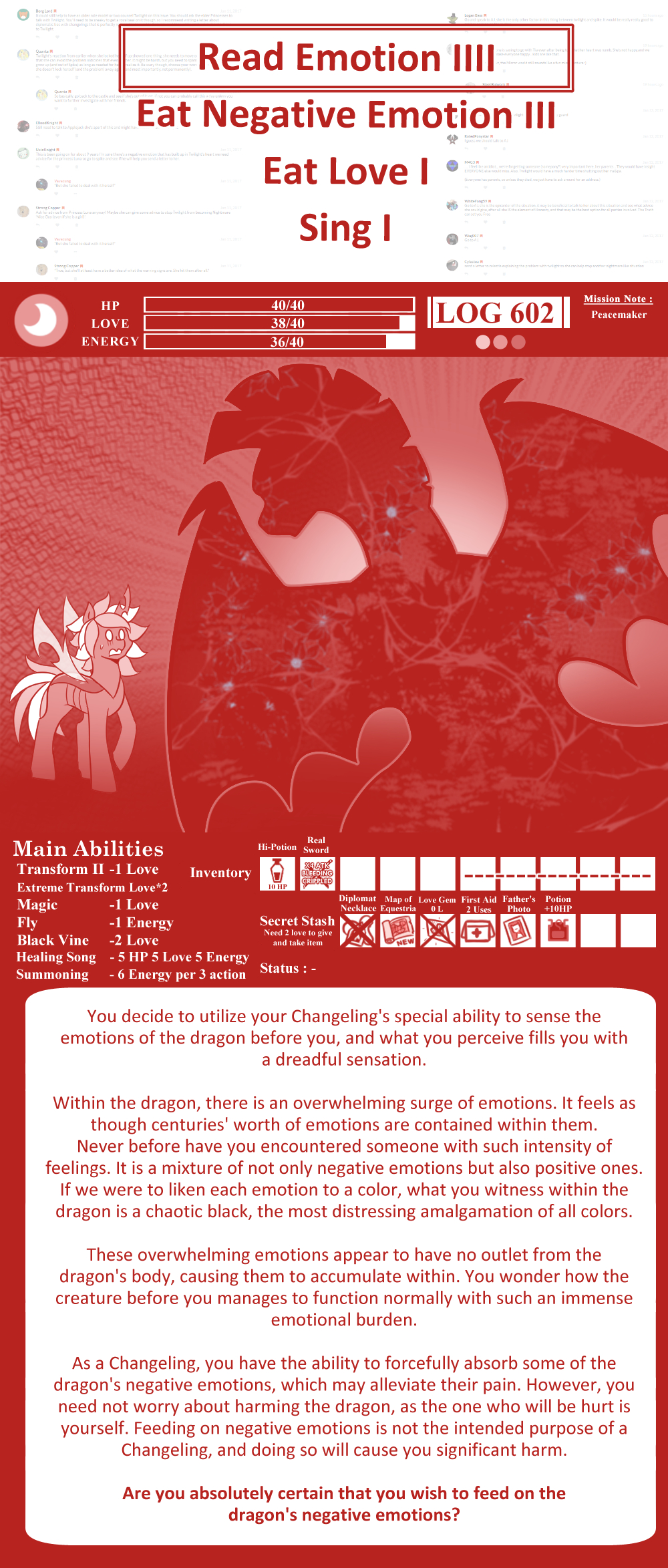 #3129965 - safe, artist:vavacung, oc, oc:nobilis, oc:proto queen, changeling, changeling queen ...