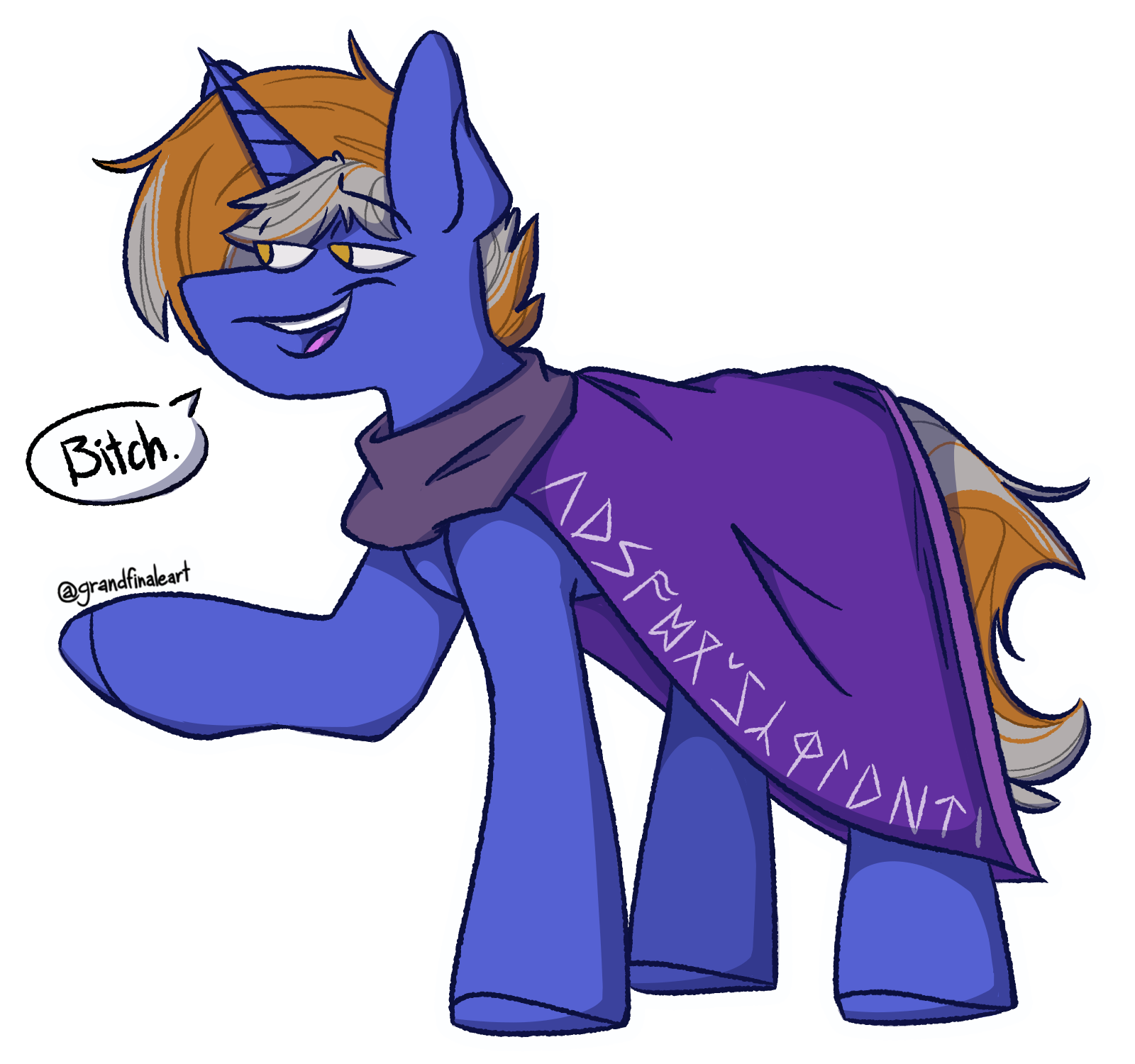 #3132211 - safe, artist:grandfinaleart, oc, oc only, oc:axtus, pony ...