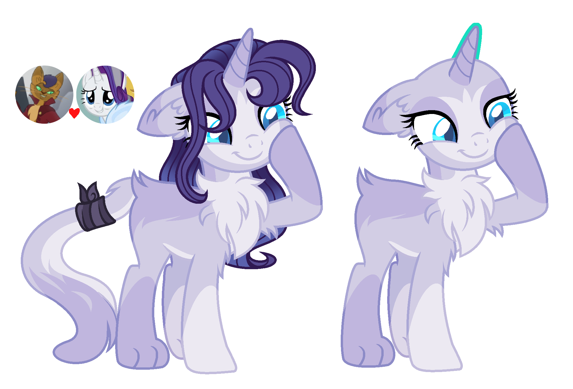 #3133742 - safe, artist:xxcheerupxxx, capper dapperpaws, rarity, oc ...
