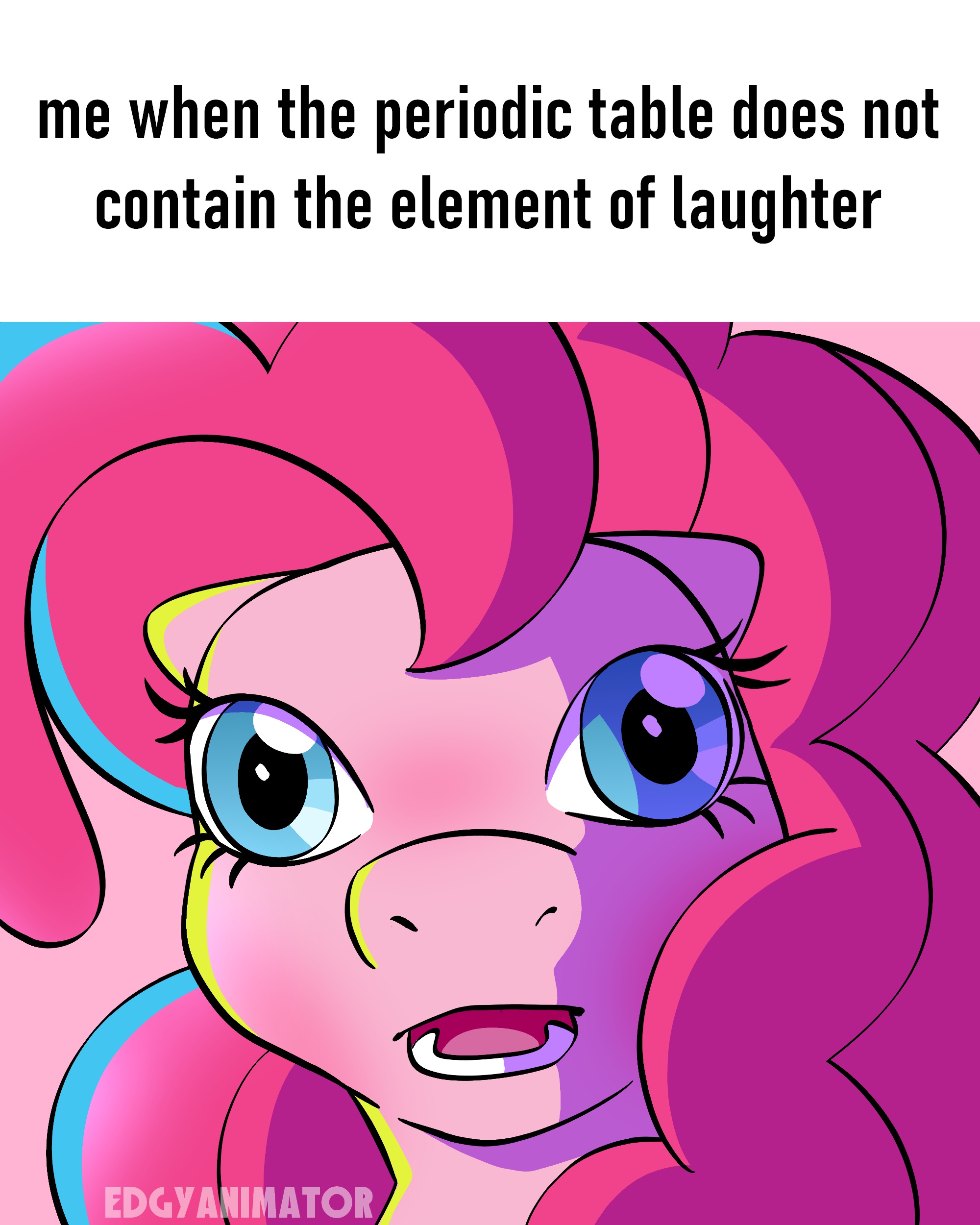 #3118775 - safe, artist:edgyanimator, derpibooru exclusive, pinkie pie ...