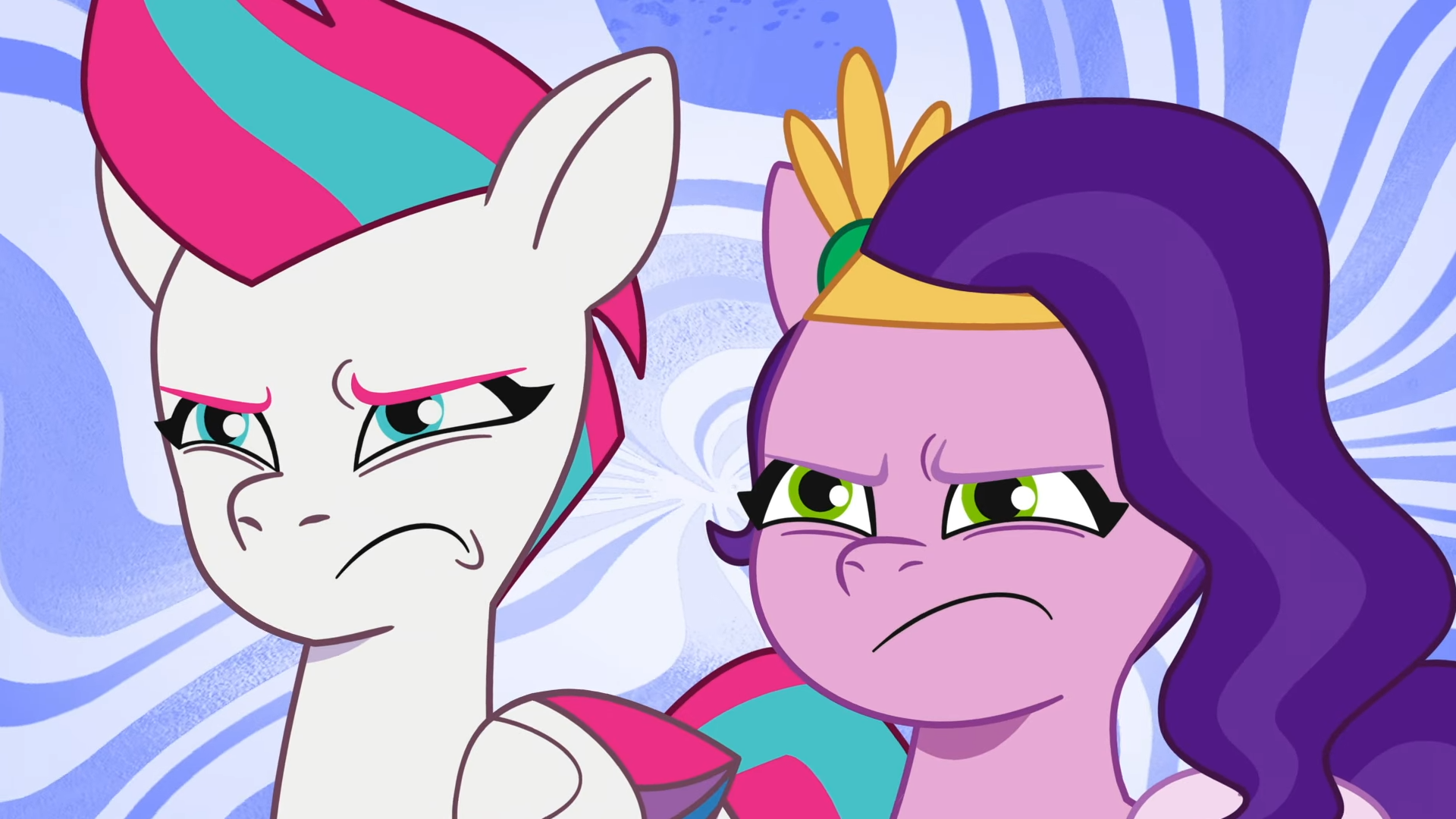 #3119185 - safe, screencap, pipp petals, zipp storm, pegasus, pony, g5 ...