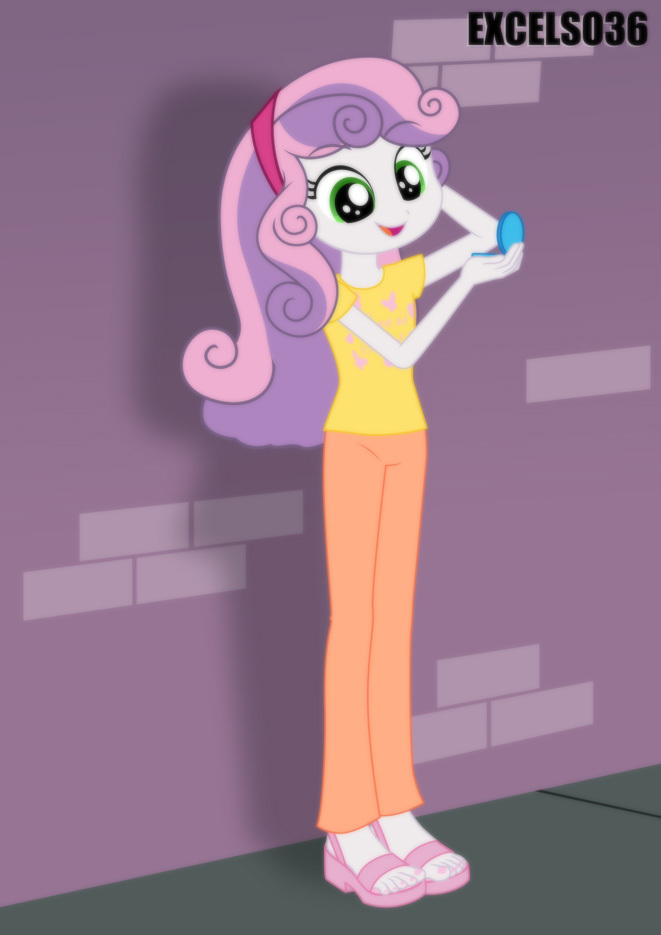 #3120366 - safe, artist:excelso36, part of a set, sweetie belle, human ...