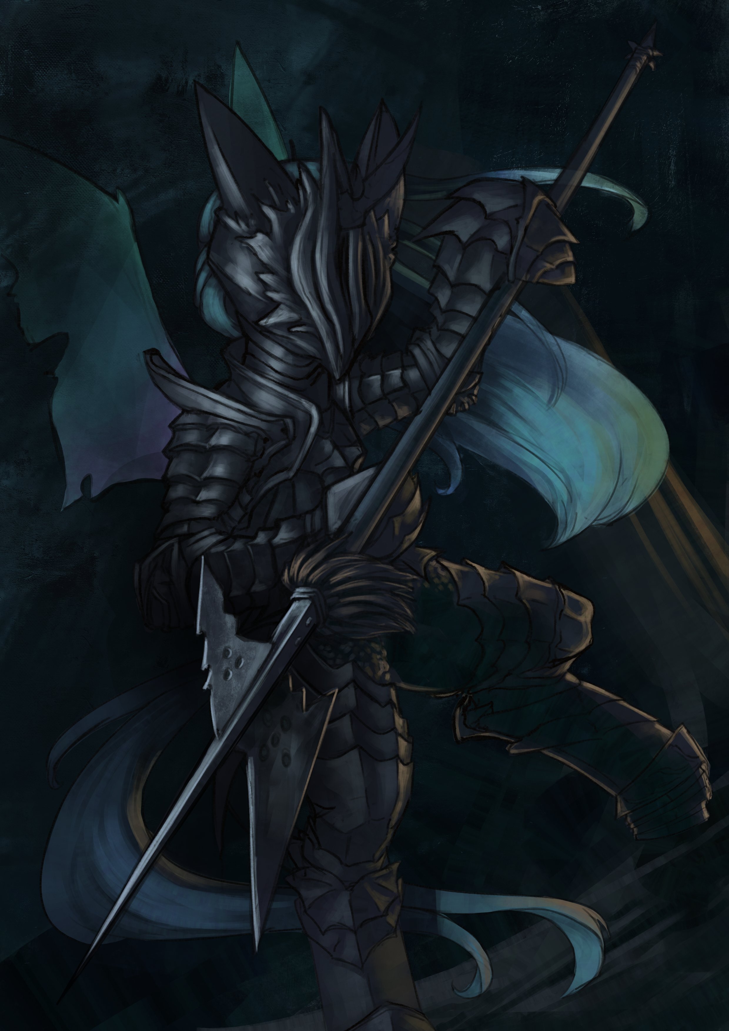 #3121104 - safe, artist:blvckmagic, oc, oc only, oc:kryostasis ...