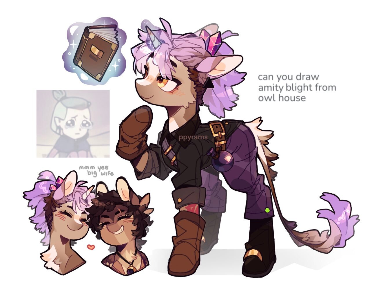 #3121787 - safe, artist:ckiw_, oc, oc only, classical unicorn, humanoid, pegasus, pony, unicorn ...