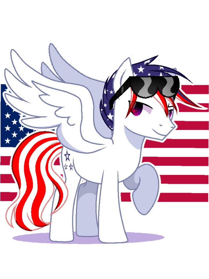 #3122225 - safe, artist:diniarvegafinahar, pegasus, pony, flag, male ...