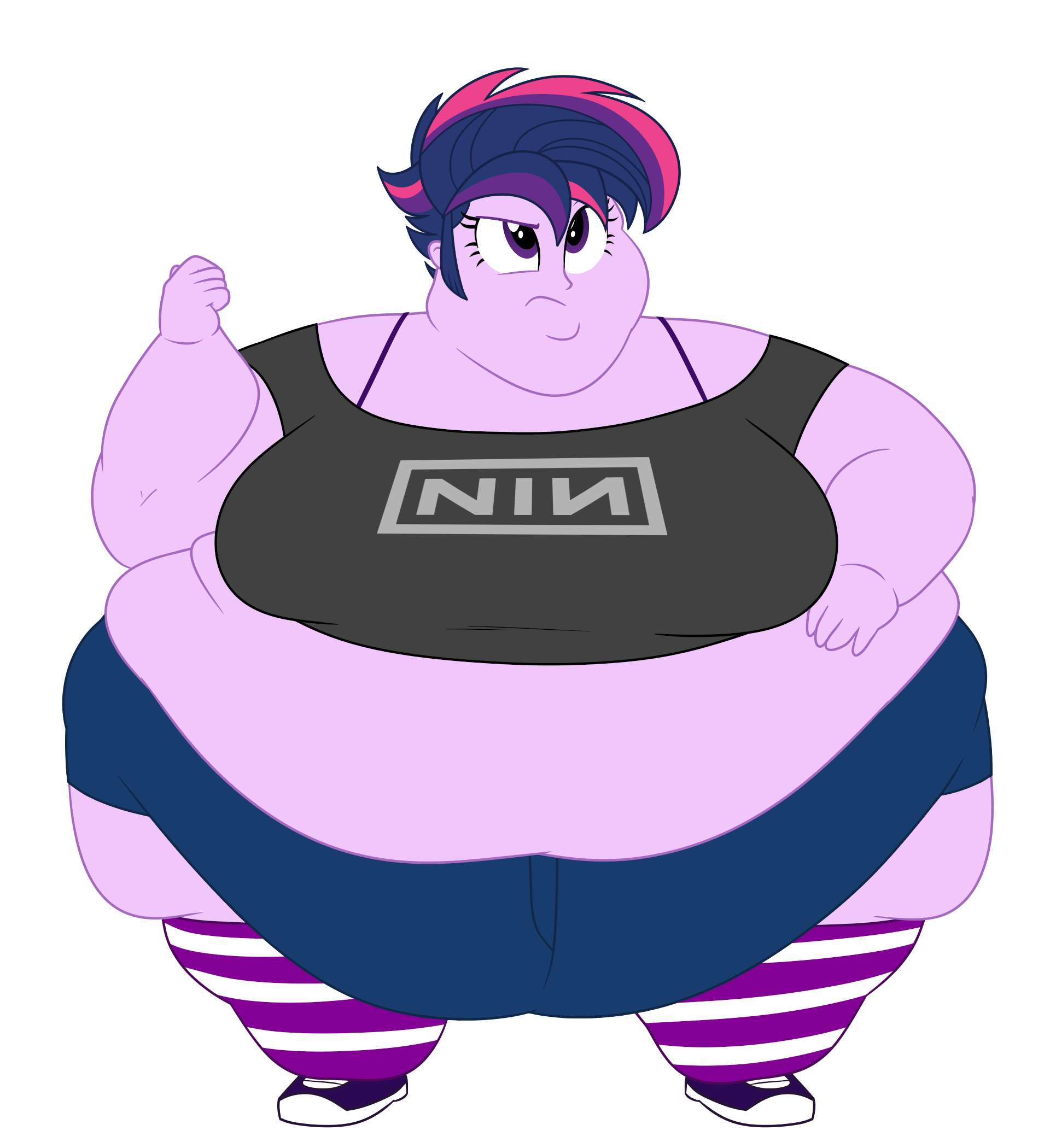 3141951 Suggestive Artist Neongothic Twilight Sparkle Human