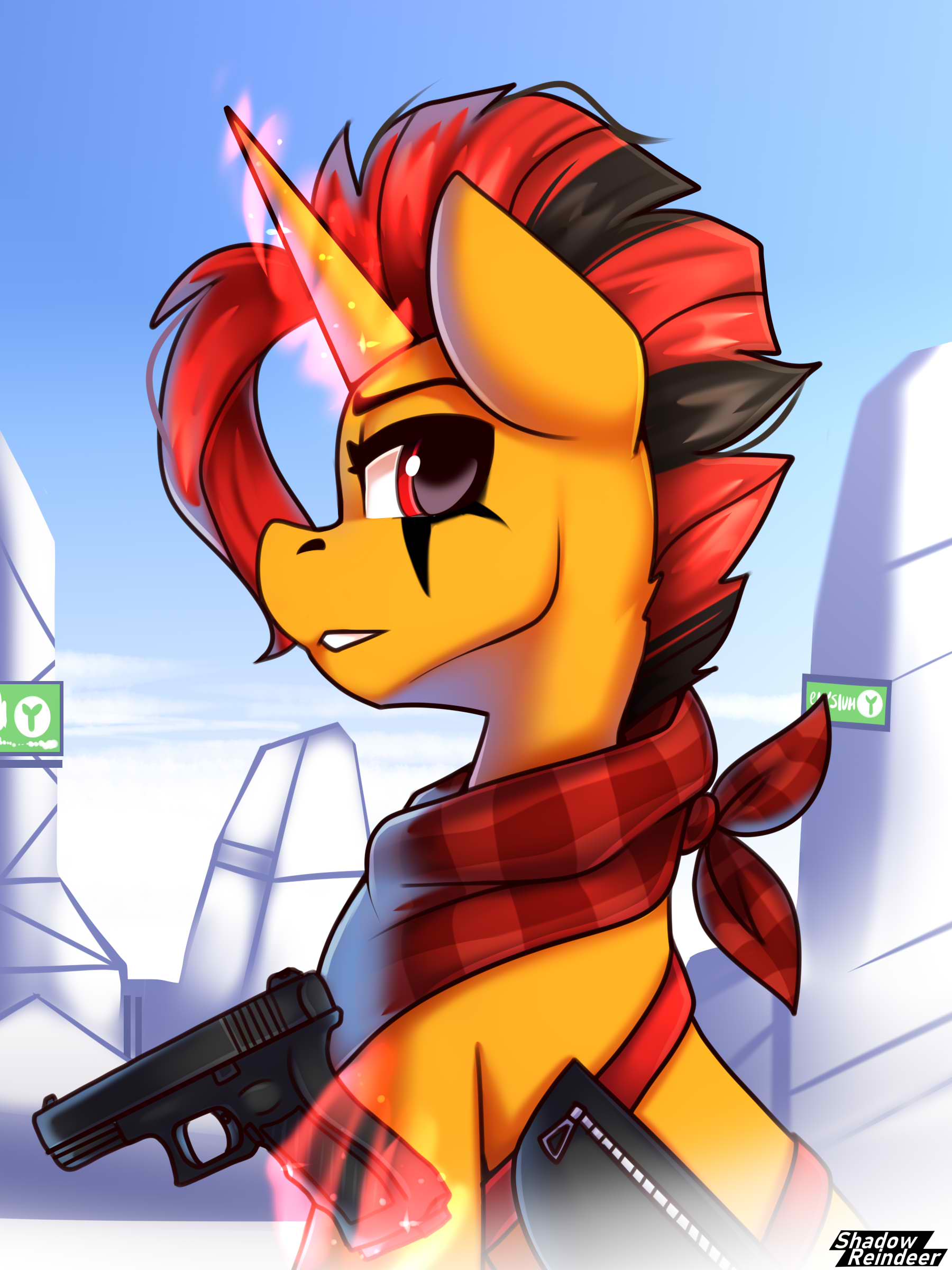 #3142210 - safe, artist:shadowreindeer, oc, oc only, oc:selest light ...