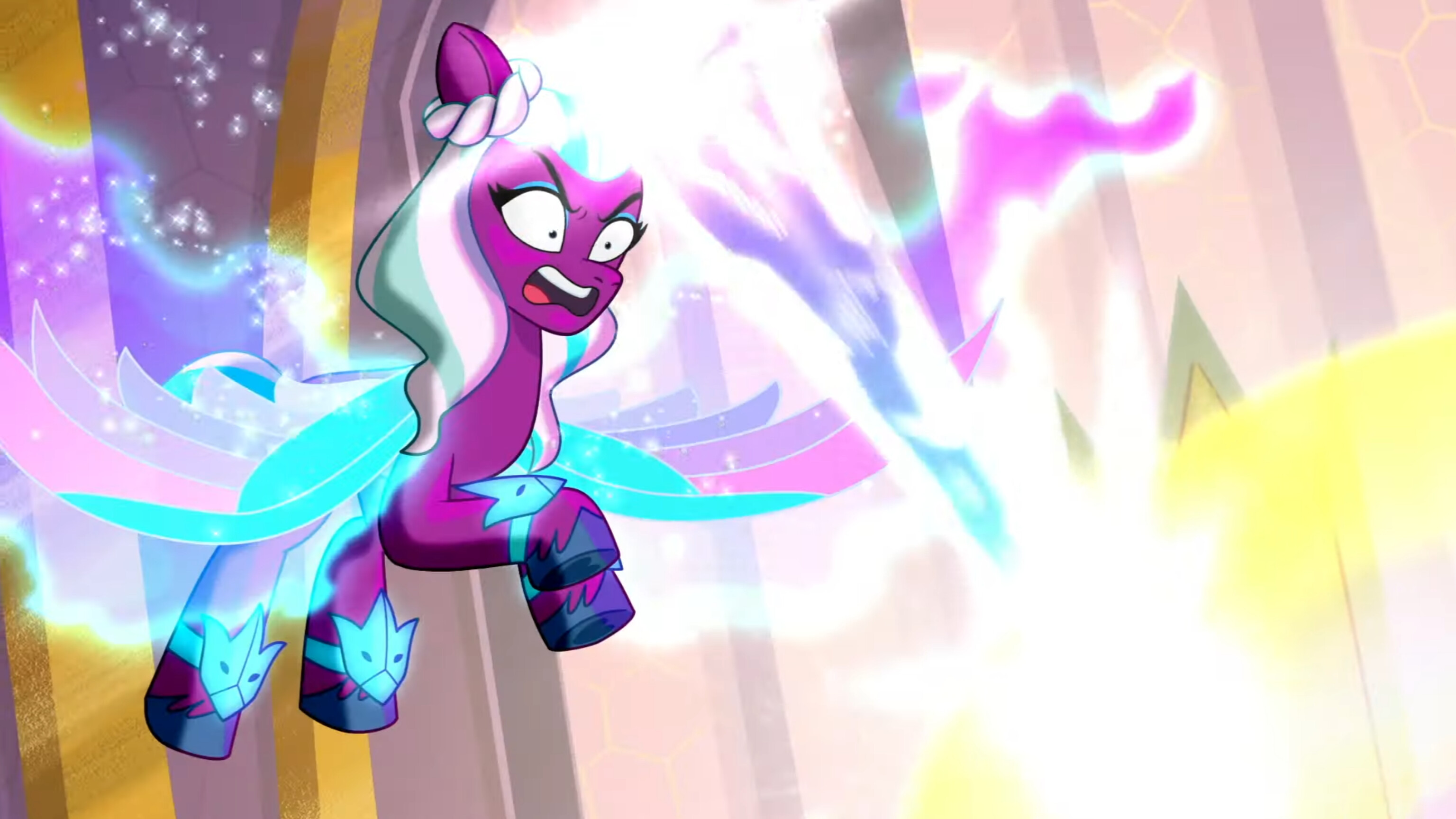 #3145746 - safe, screencap, opaline arcana, alicorn, pony, g5, i've ...