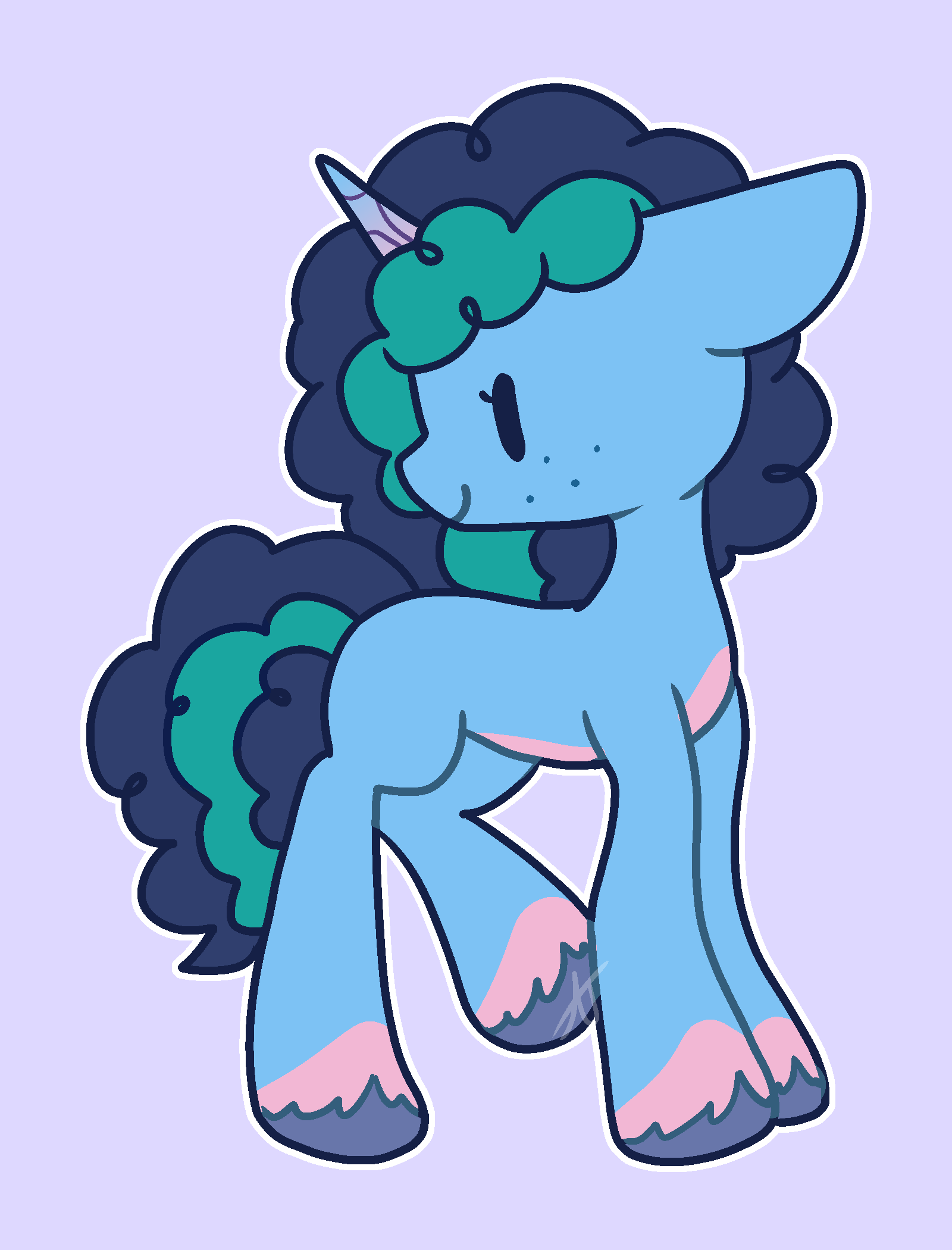 #3147011 - safe, artist:nawnii, misty brightdawn, pony, unicorn, g5 ...