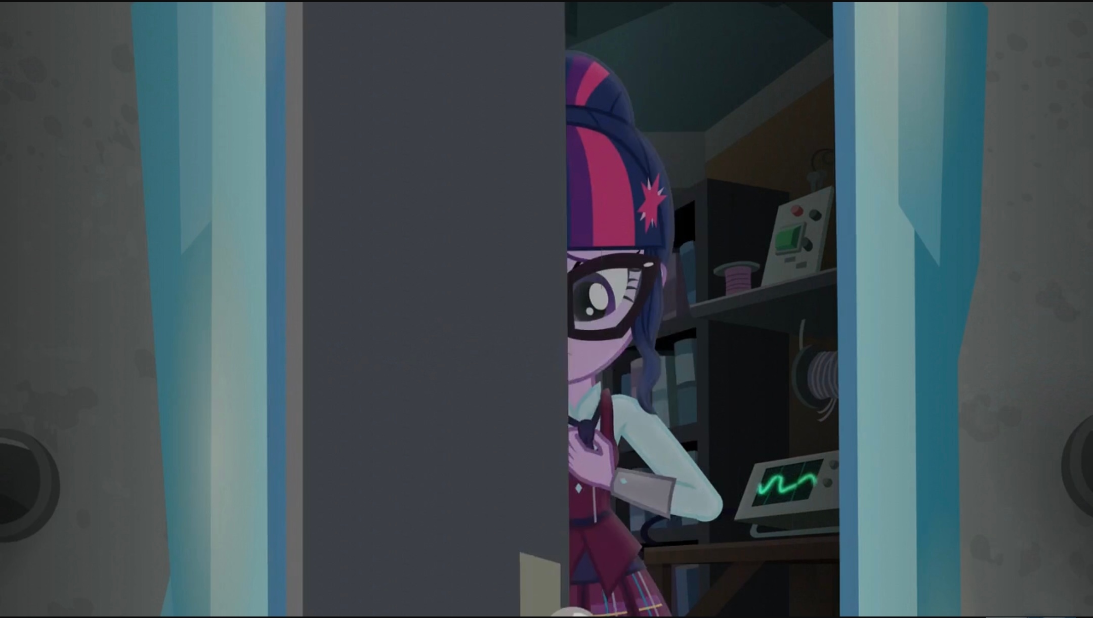 #3147100 - safe, screencap, sci-twi, twilight sparkle, human, equestria ...