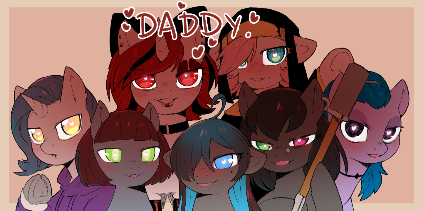 #3147540 - safe, artist:cold-blooded-twilight, oc, oc only, oc:bitterpill, oc:blazing saddles ...