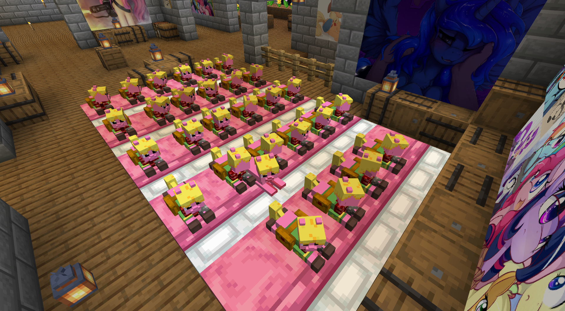 #3135759 - safe, applejack, cherry berry, fluttershy, pinkie pie ...