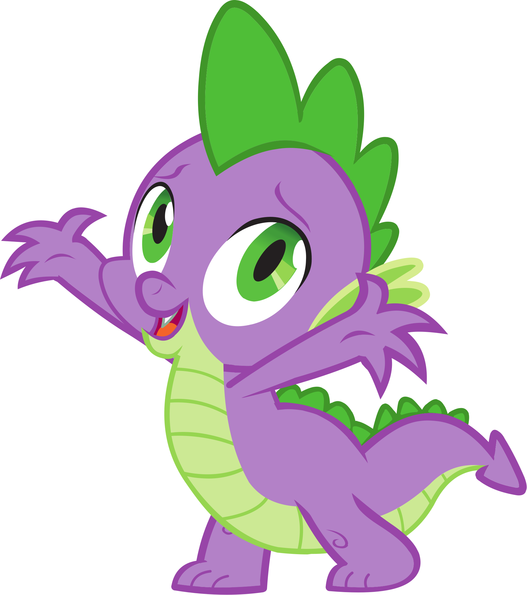 #3150142 - safe, spike, dragon, g4, official, .svg available, male ...