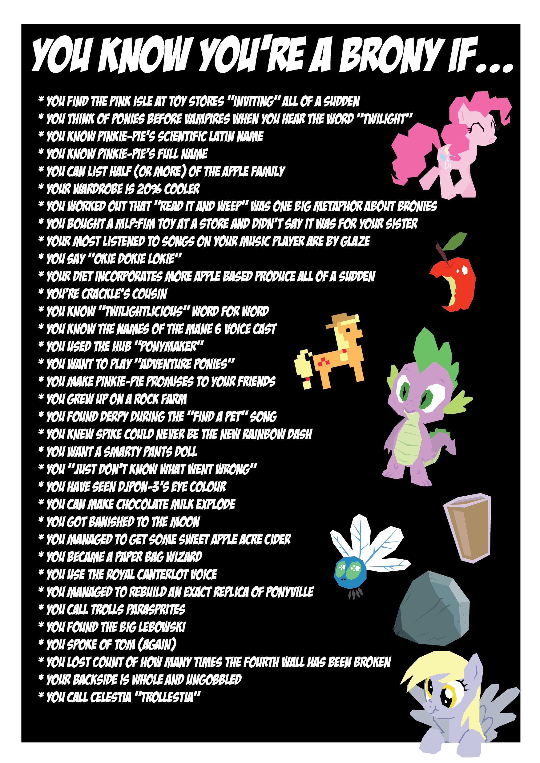 #3150430 - safe, artist:polygonical, applejack, derpy hooves, pinkie ...