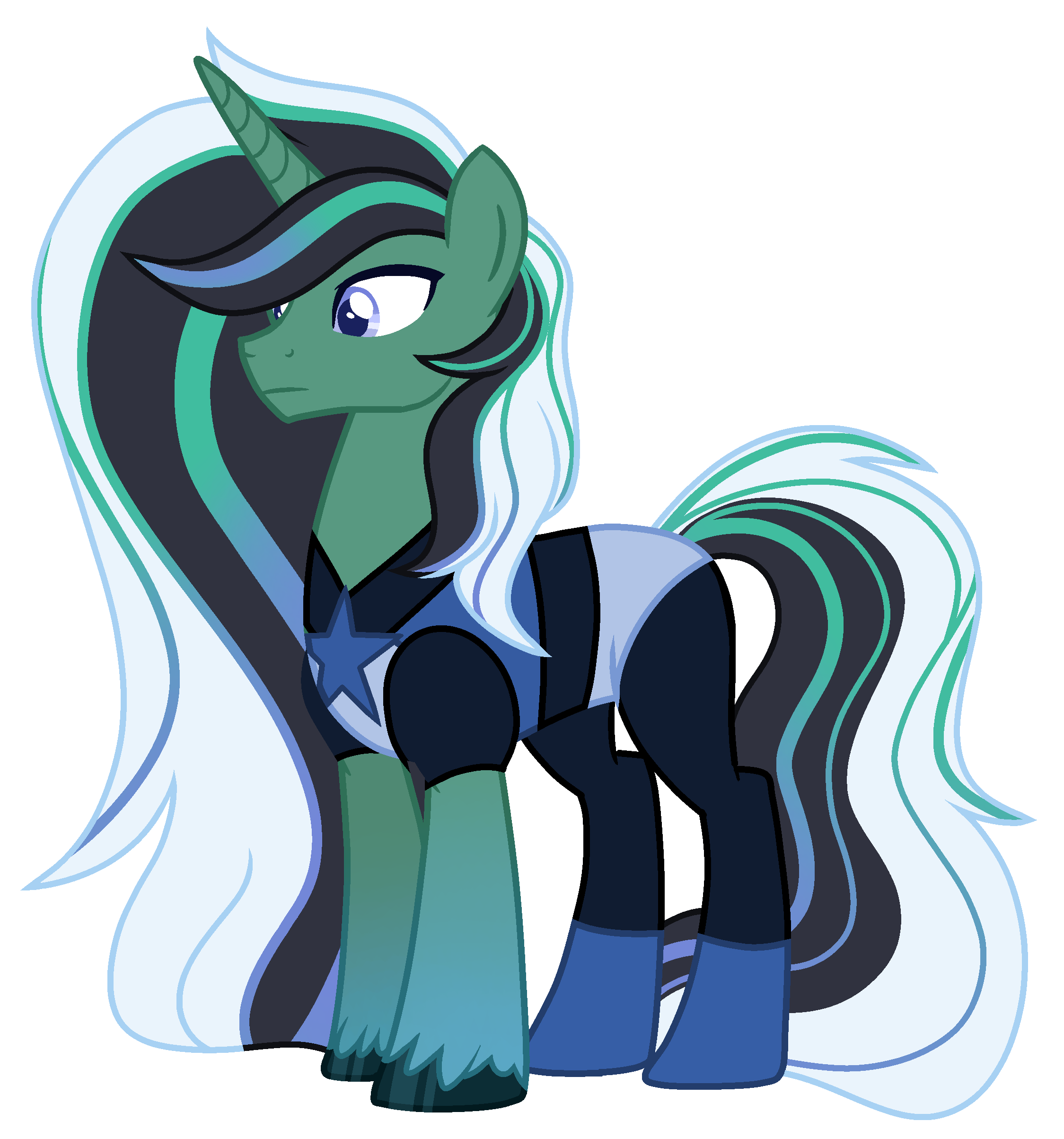 #3150558 - safe, artist:kiracatastic, artist:magicalbases, oc, oc only, oc:turquoise frost, pony ...