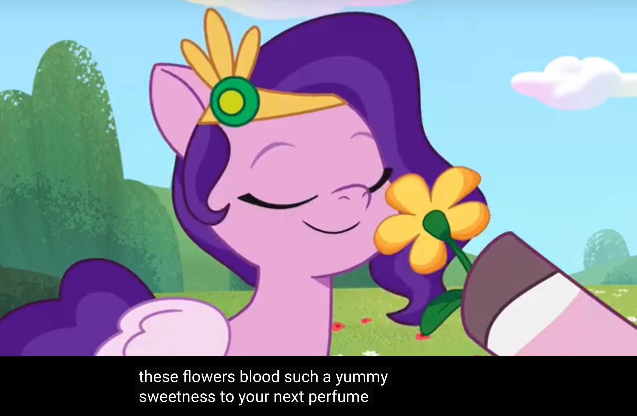 #3150920 - safe, edit, edited screencap, screencap, dahlia, pipp petals ...