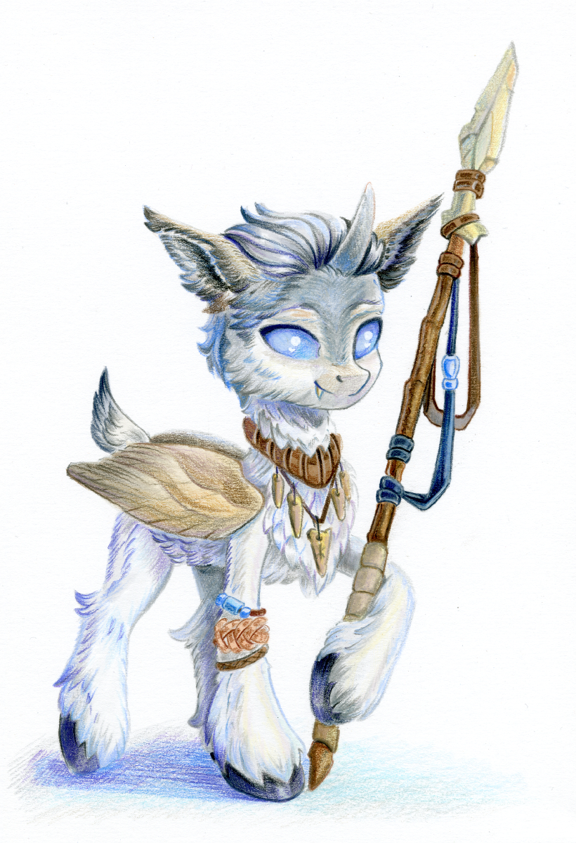 #3153928 - safe, artist:maytee, oc, oc only, changeling, moth, mothling ...