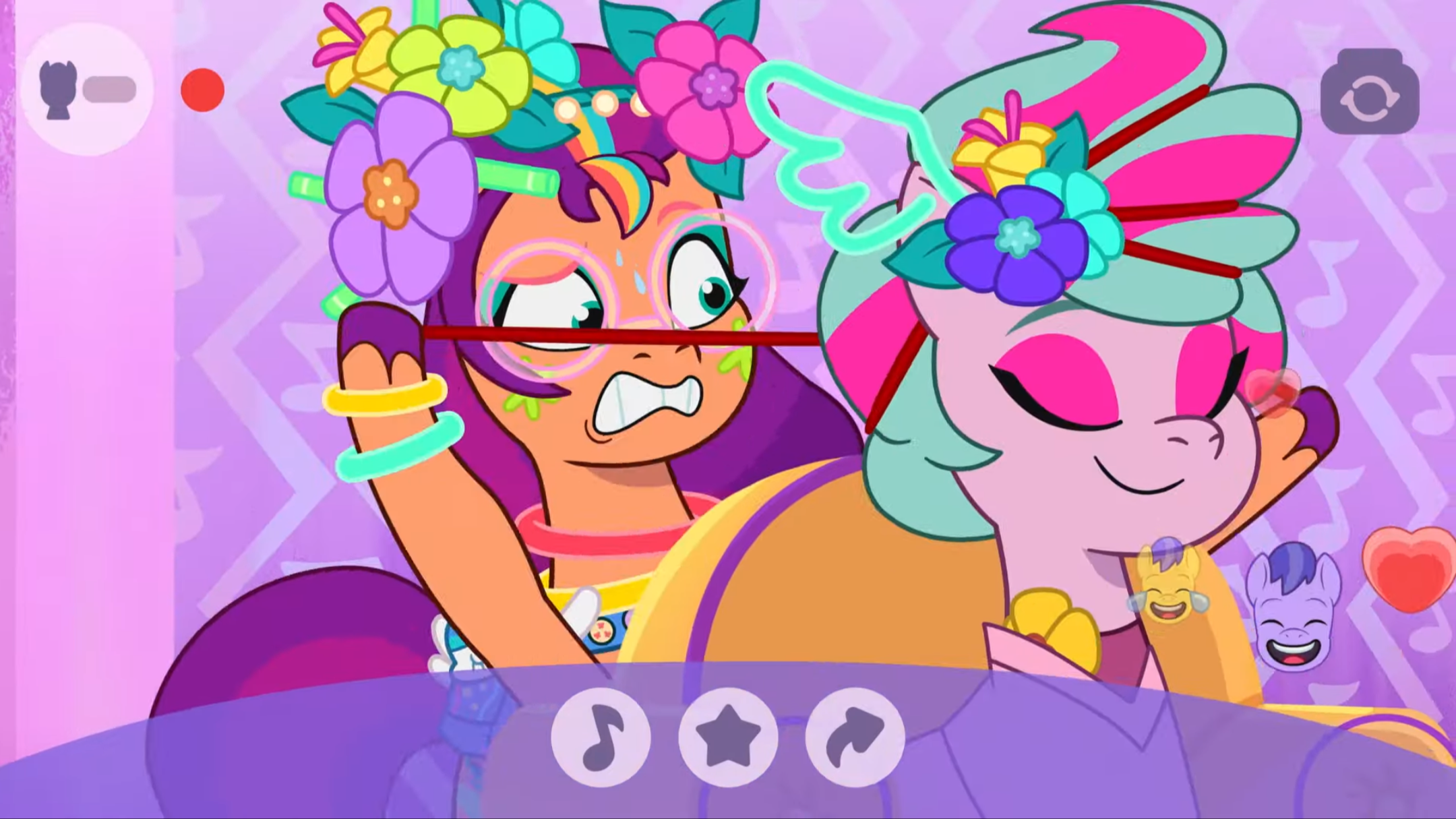 #3154120 - safe, screencap, dahlia, sunny starscout, earth pony, pony ...